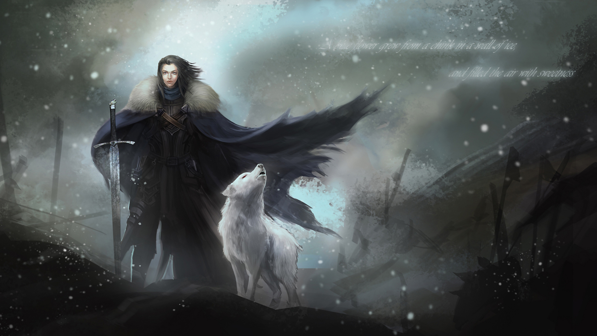 Game Of Thrones HD Wallpaper Stark Winter
