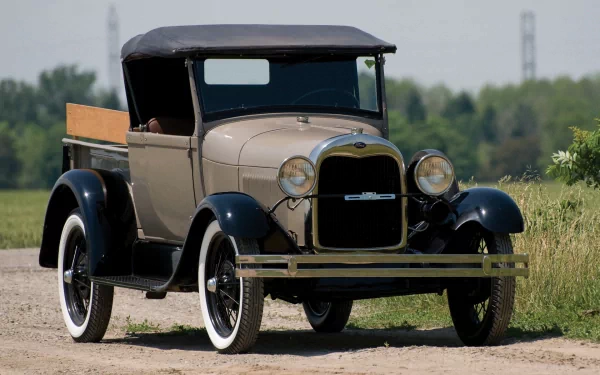 Ford Model T Classic: HD Vintage Vehicle Wallpaper
