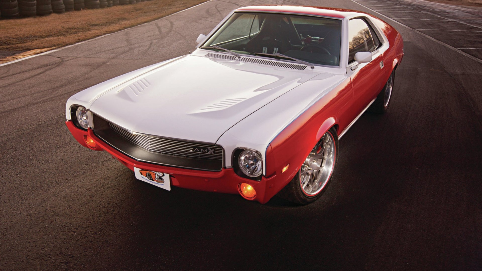 Download Classic Car Hot Rod Muscle Car Vehicle AMC AMX HD Wallpaper