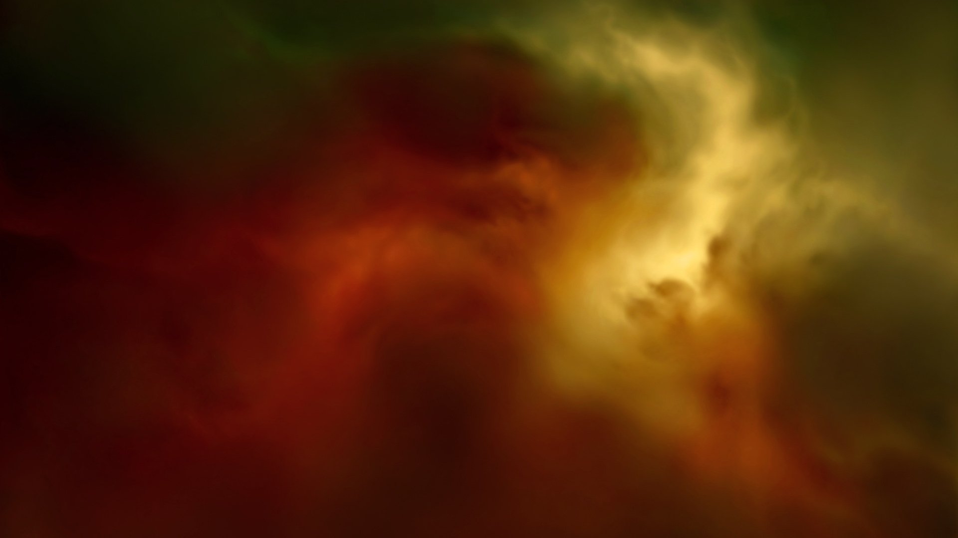 Vibrant Orange Abstract HD Wallpaper