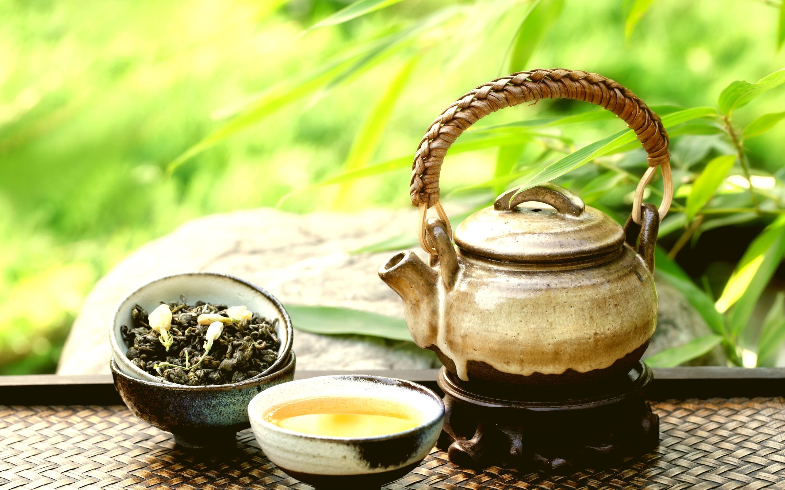 Serene Tea Time – HD Food & Beverage Wallpaper Delight