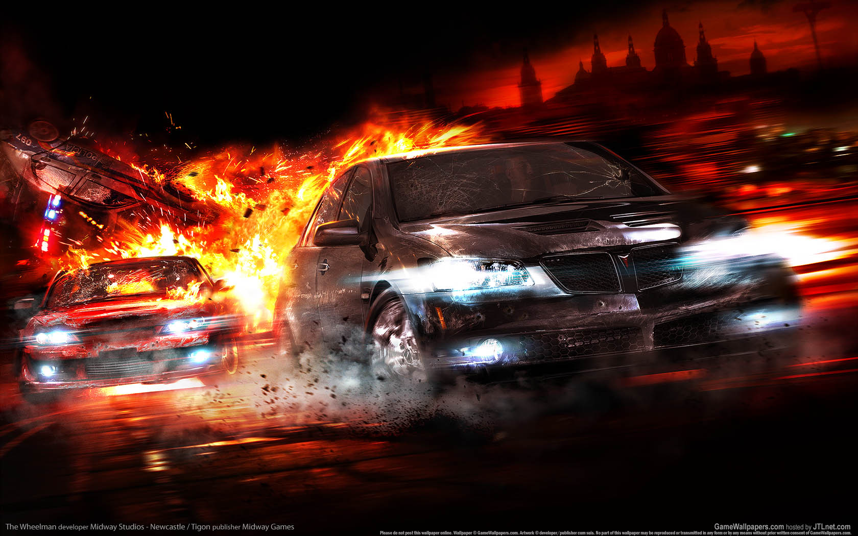 Download Video Game The Wheelman HD Wallpaper