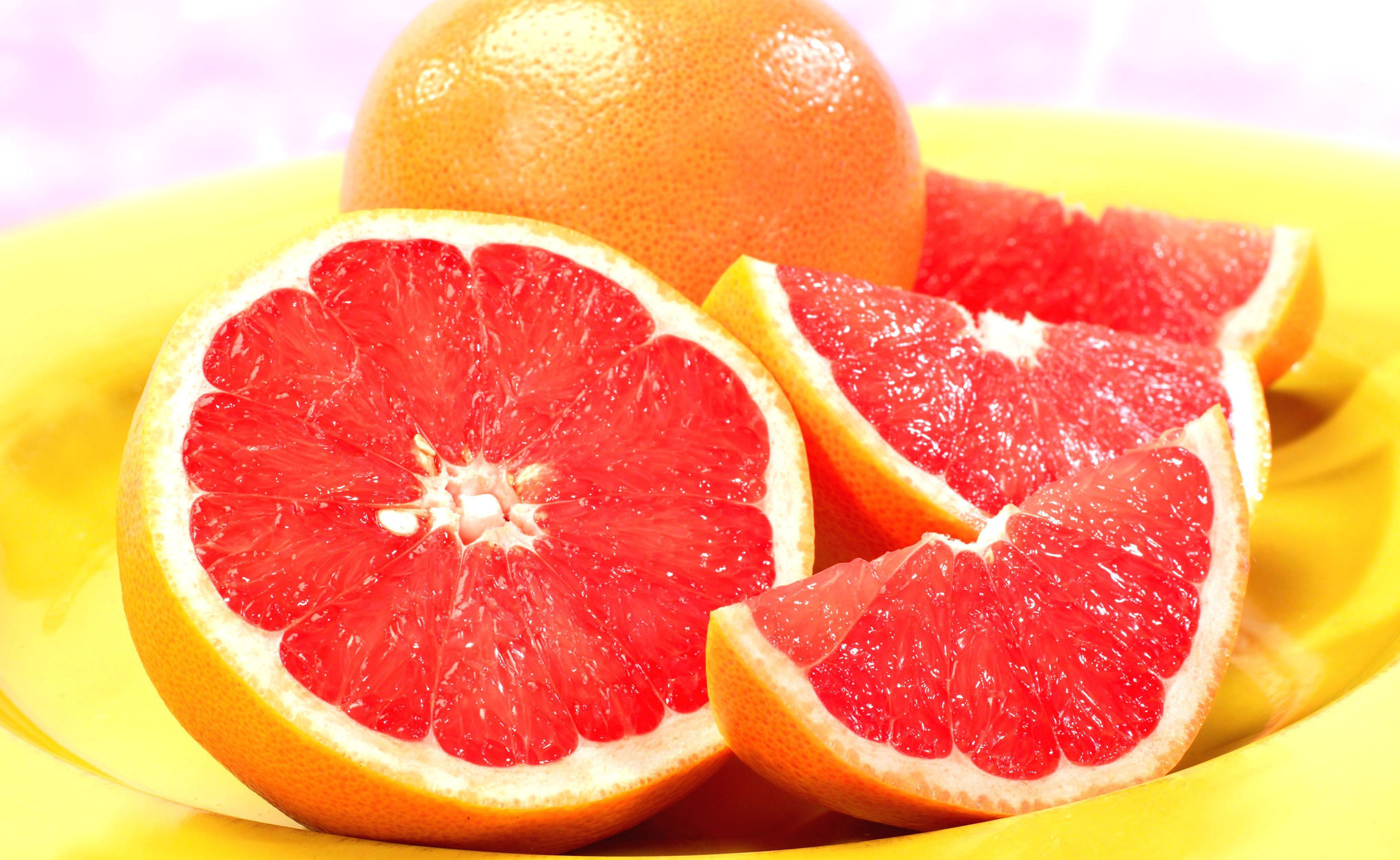 Food Grapefruit 4k Ultra HD Wallpaper