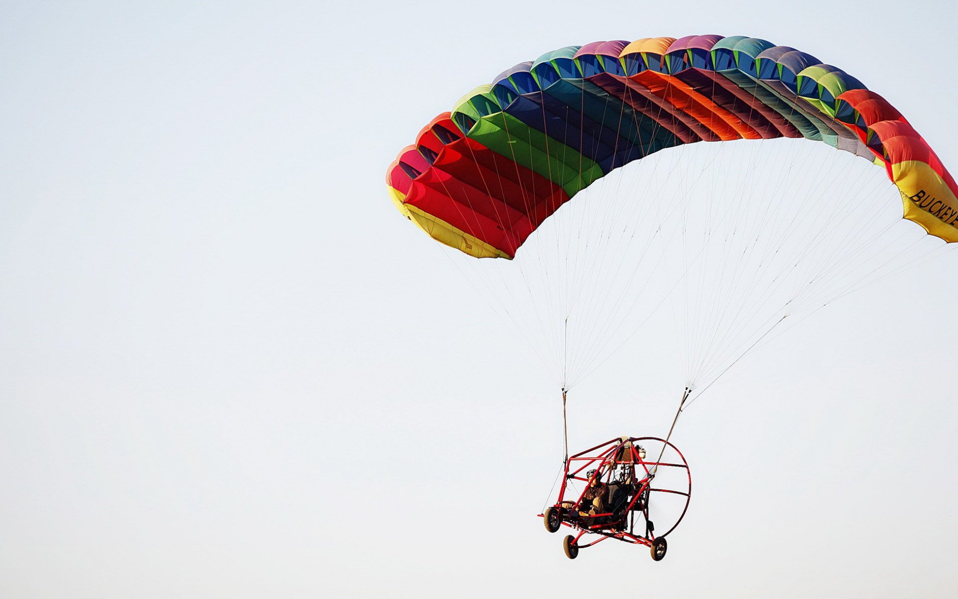 Download Paraglider Vehicle Aircraft HD Wallpaper
