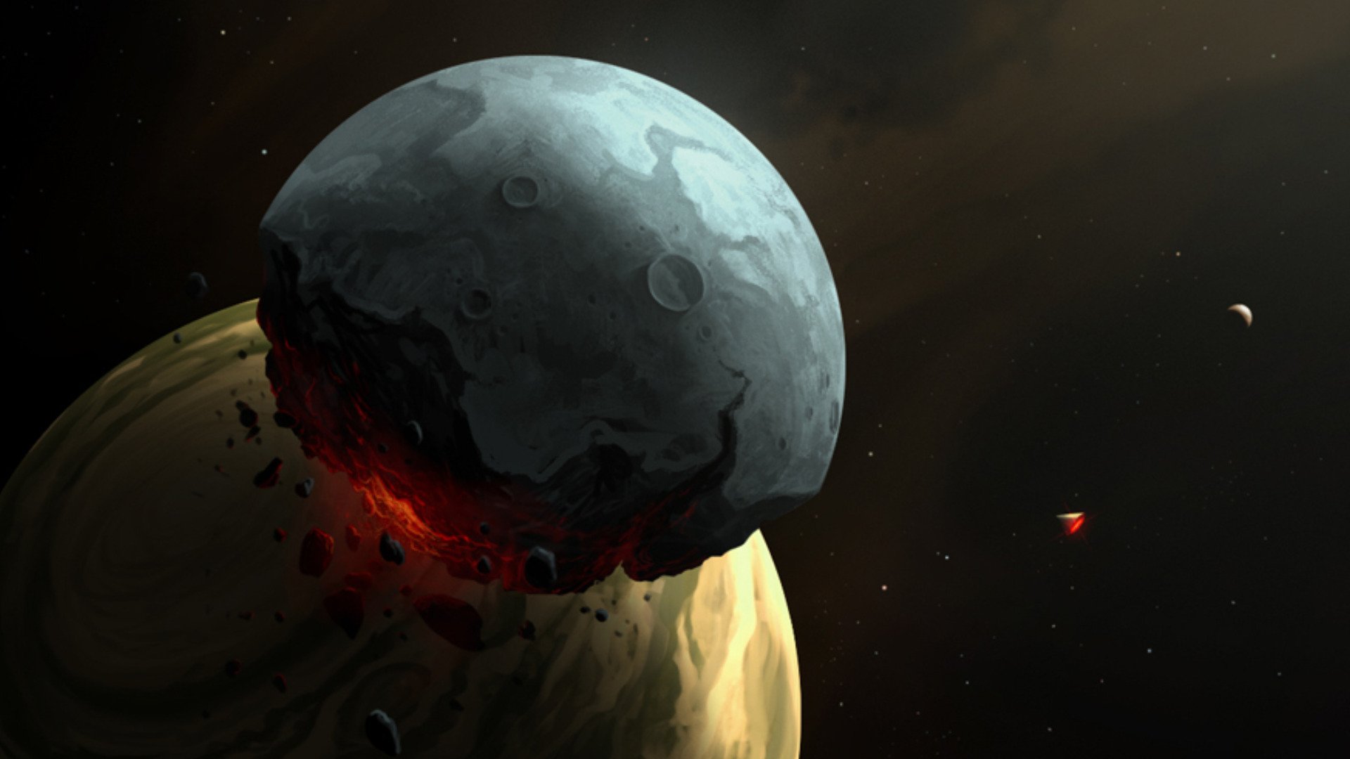 Crash Space Wallpaper Hd