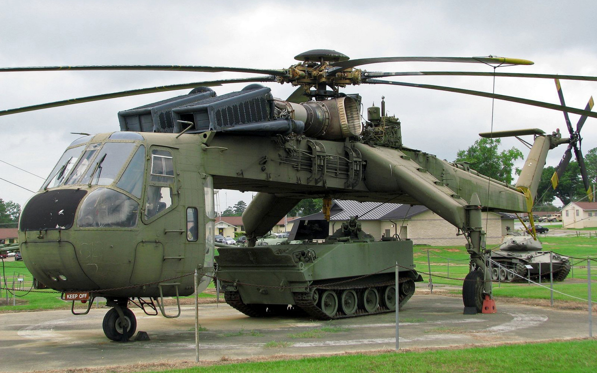 Download Military Sikorsky CH 54 Tarhe HD Wallpaper