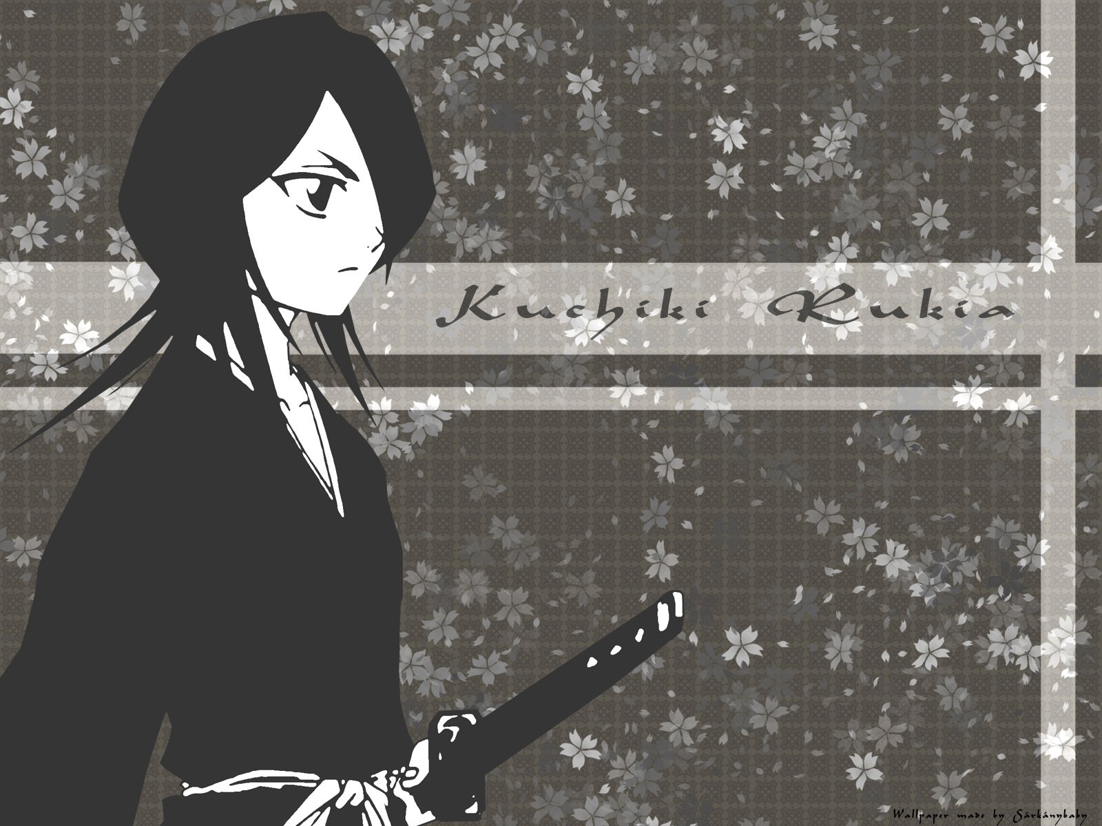 Rukia Kuchiki — Bleach HD Wallpaper: Blossoms & Blade | 1600x1200 ...