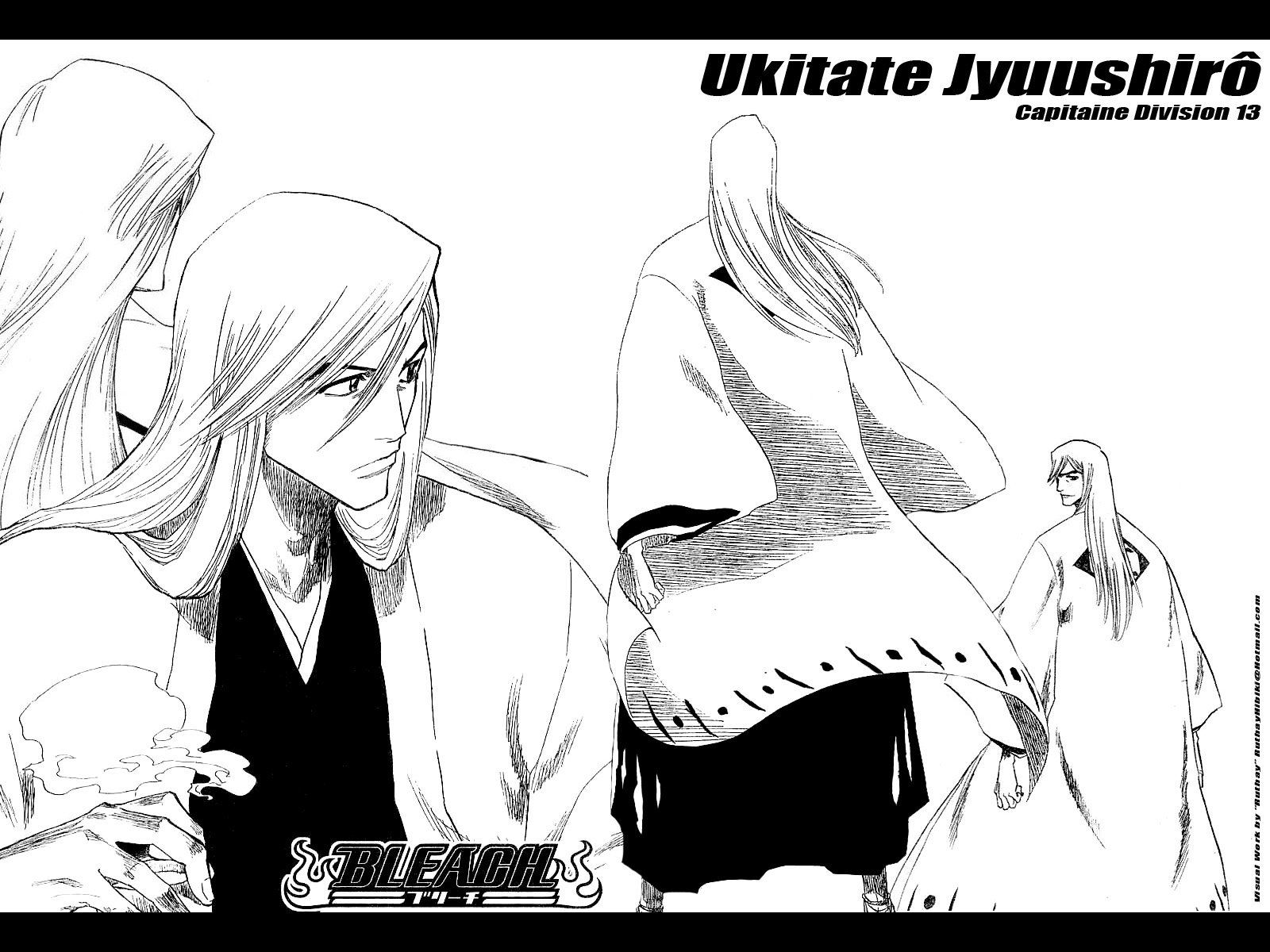 Download Jūshirō Ukitake Anime Bleach Wallpaper