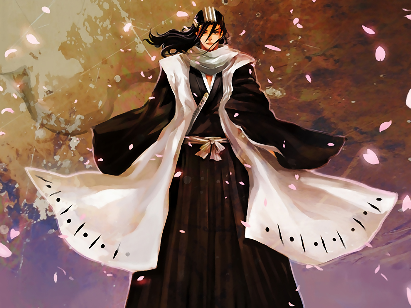 Download Byakuya Kuchiki Anime Bleach Wallpaper