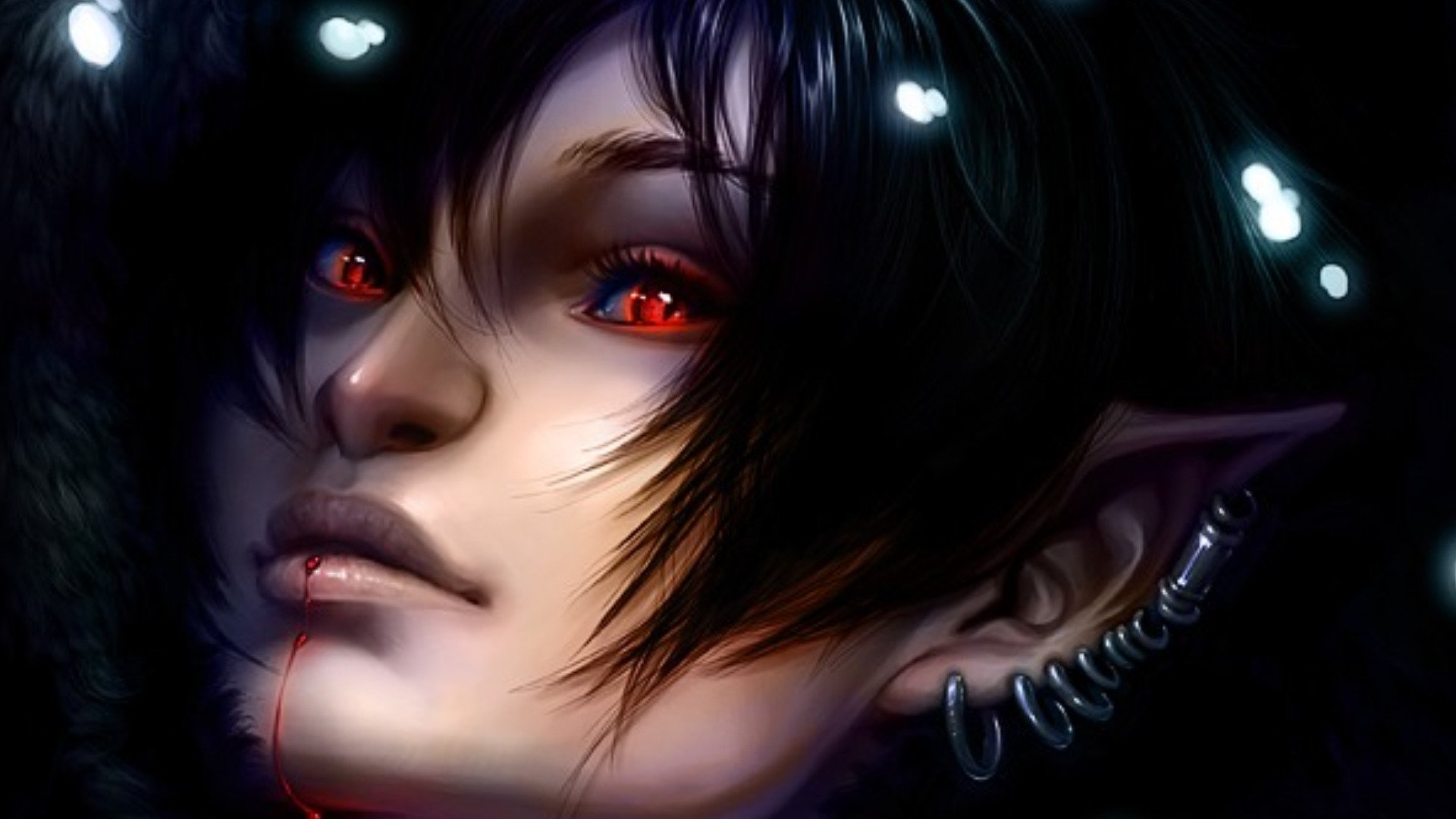 Enigmatic Vampire Fantasy HD Wallpaper