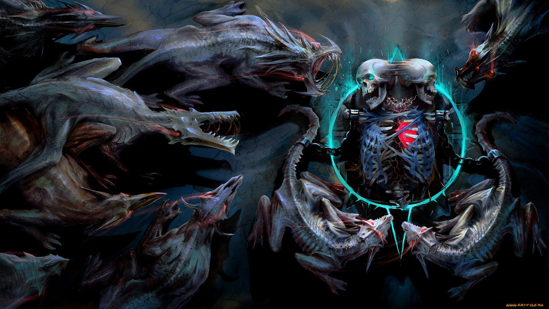 Download Dark Creature HD Wallpaper by Miroslav Petrov