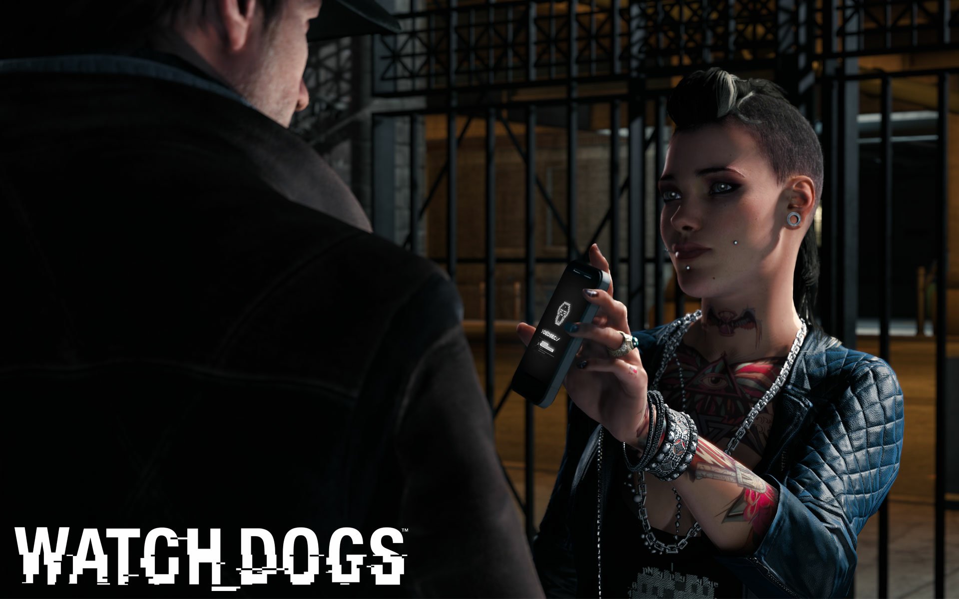 Watch Dogs HD Wallpaper: Cyber Espionage in Action