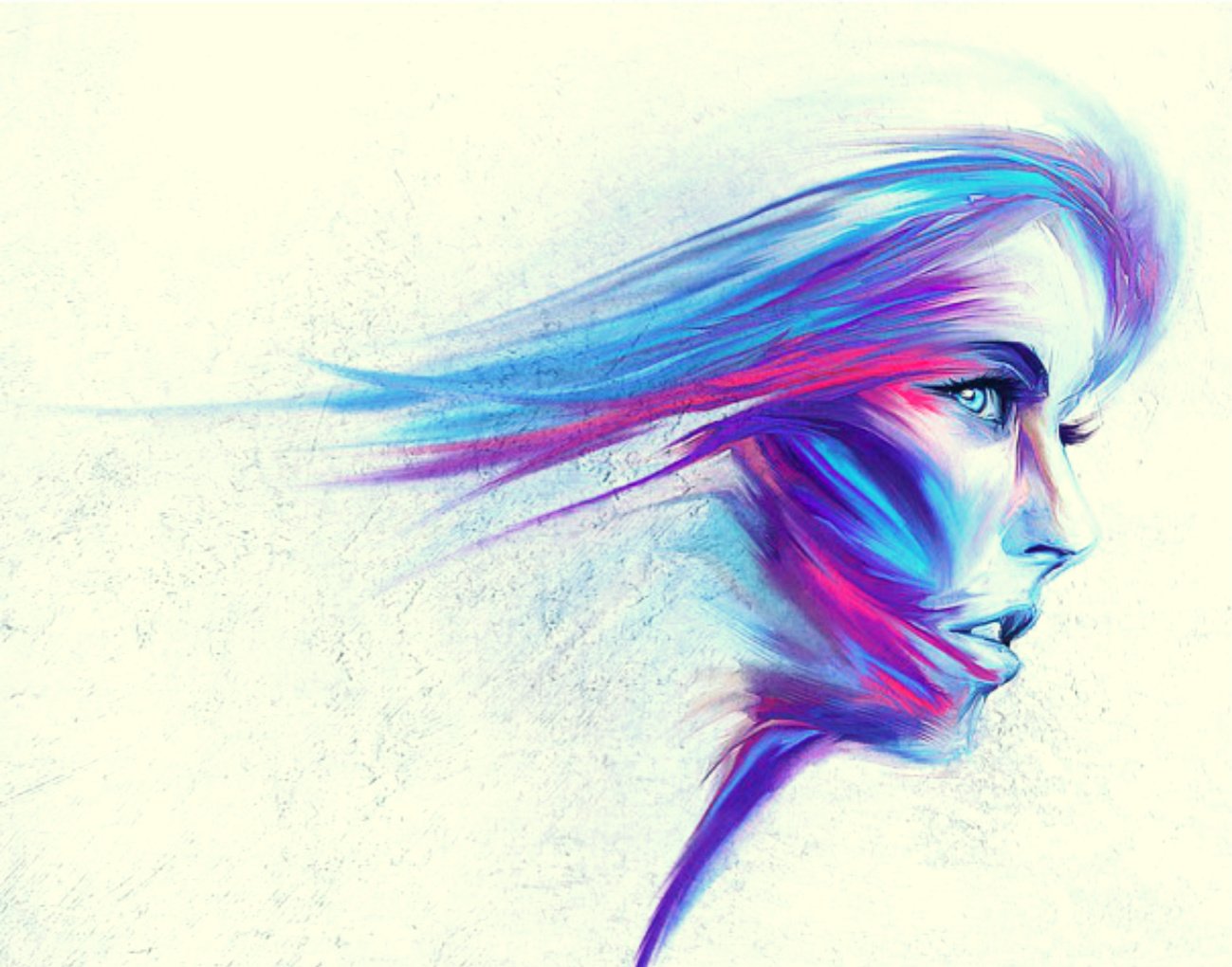 Vibrant Muse: Artistic Woman in Motion HD Wallpaper by step.o.metal ...