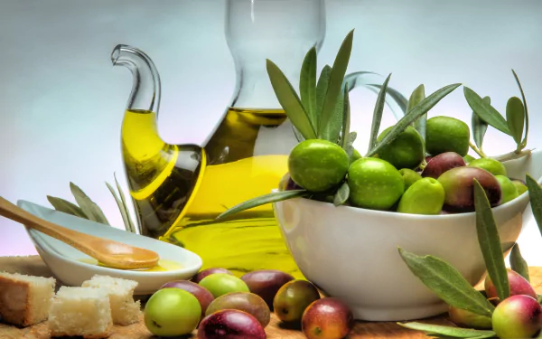 Download Jar Oil Food Olive Wallpaper