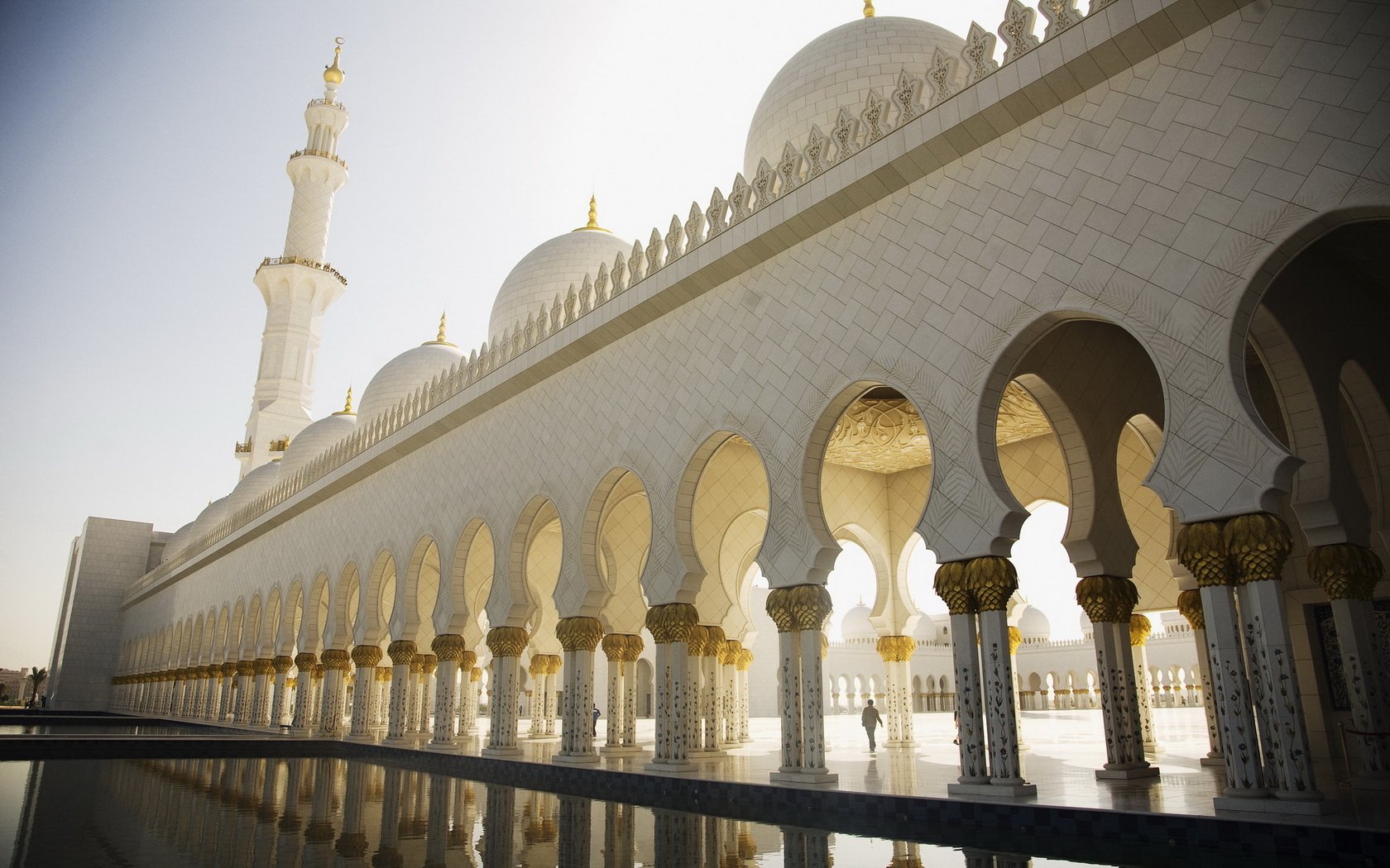 Download Religious Sheikh Zayed Grand Mosque Wallpaper