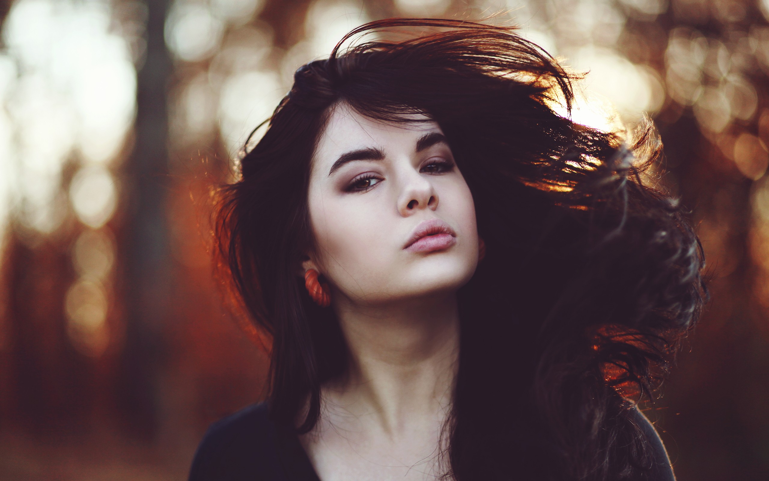 Download Woman Hair HD Wallpaper