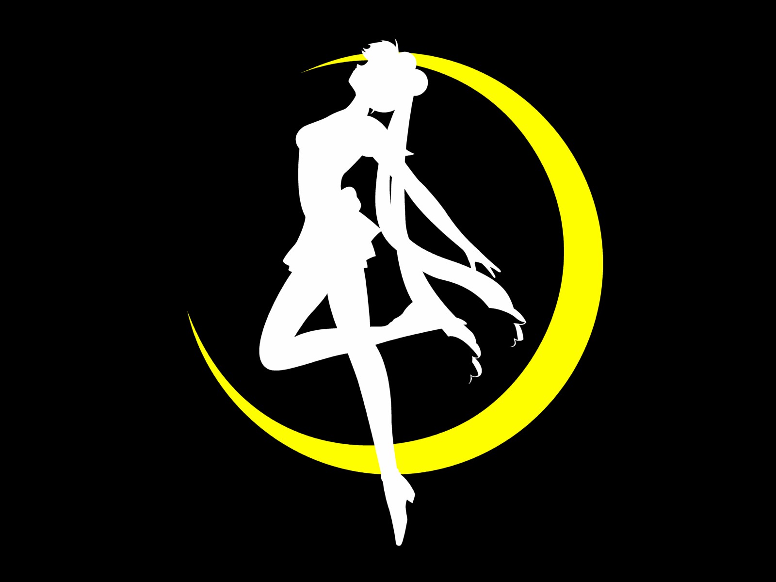 Sailor Moon Silhouette HD Wallpaper Sailor Moon Silhouette HD Wallpaper