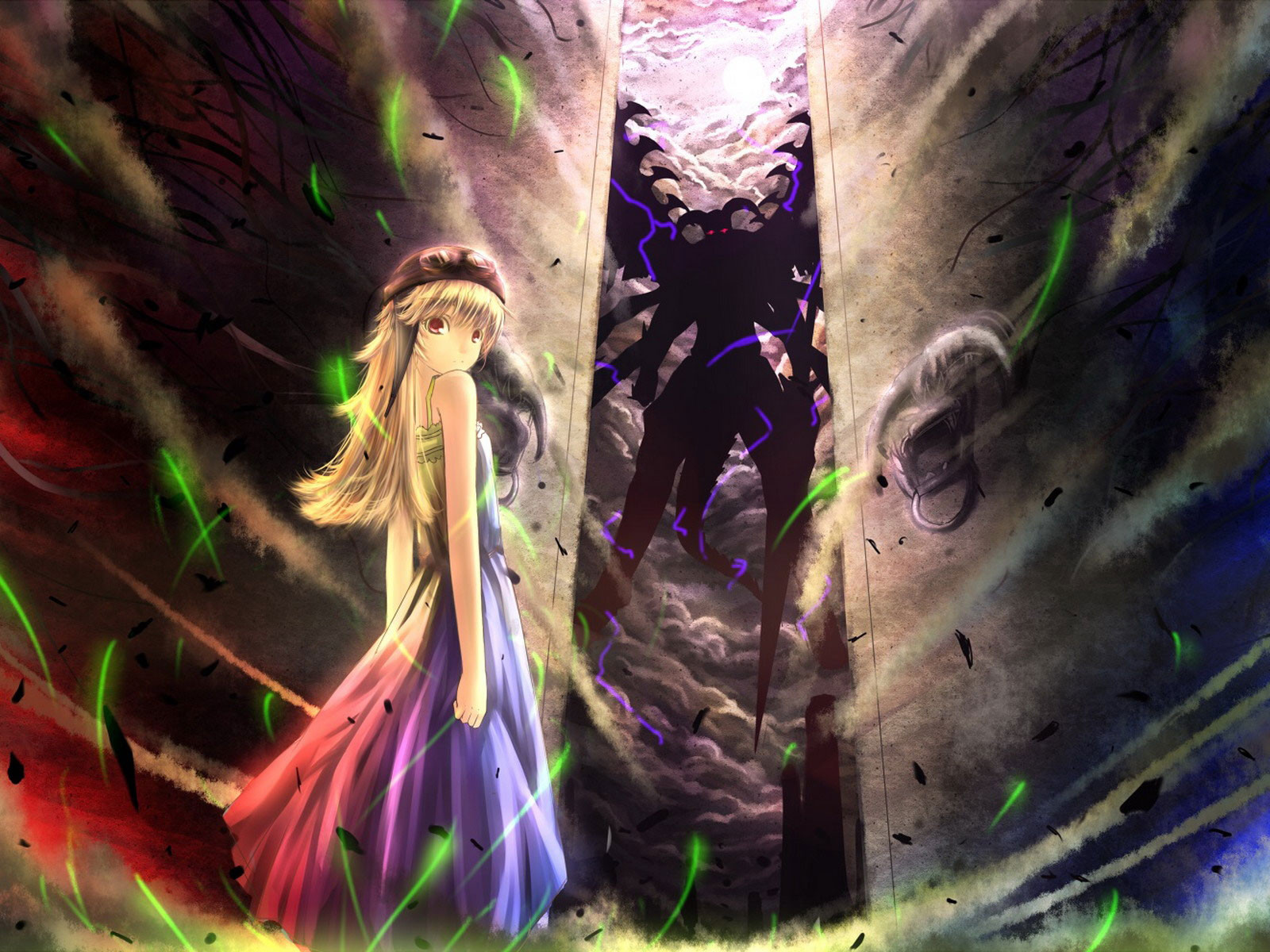 Download Shinobu Oshino Anime Monogatari (Series) Wallpaper