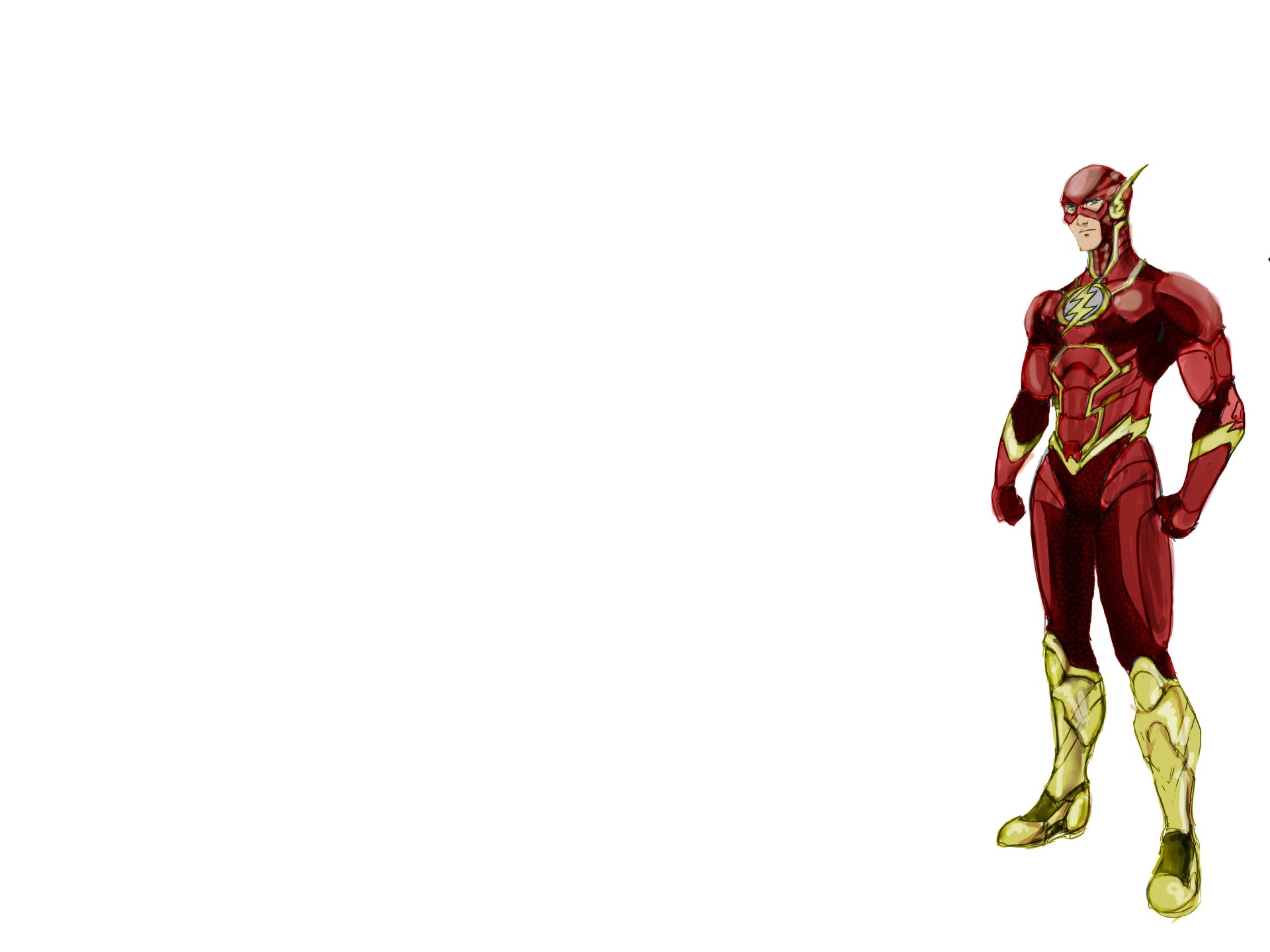 4K Ultra HD Flash Comic Wallpaper