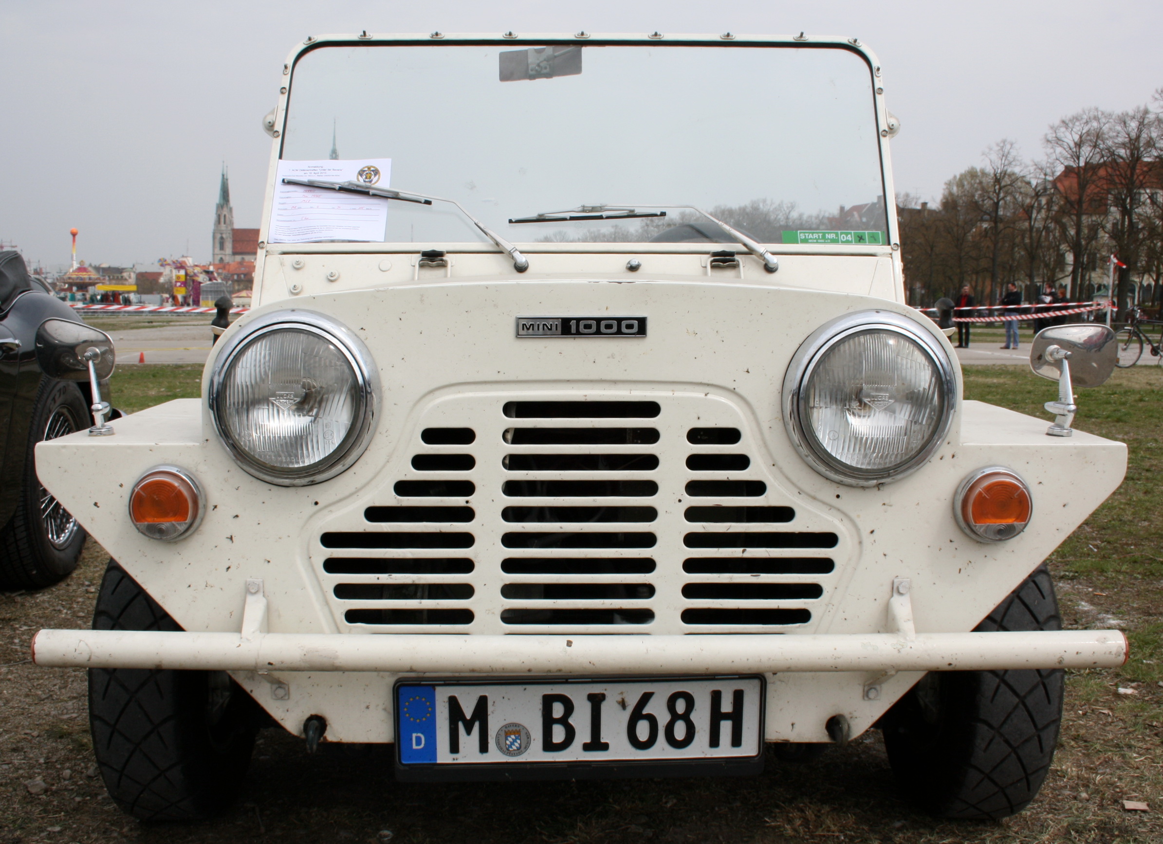 Mini Moke HD Wallpaper