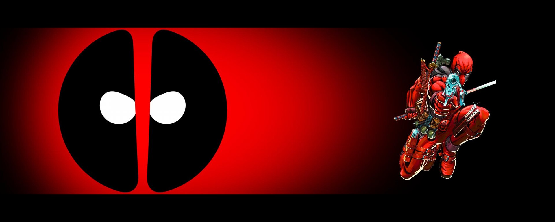 Deadpool HD Comic Splash - Epic Mercenary Wallpaper