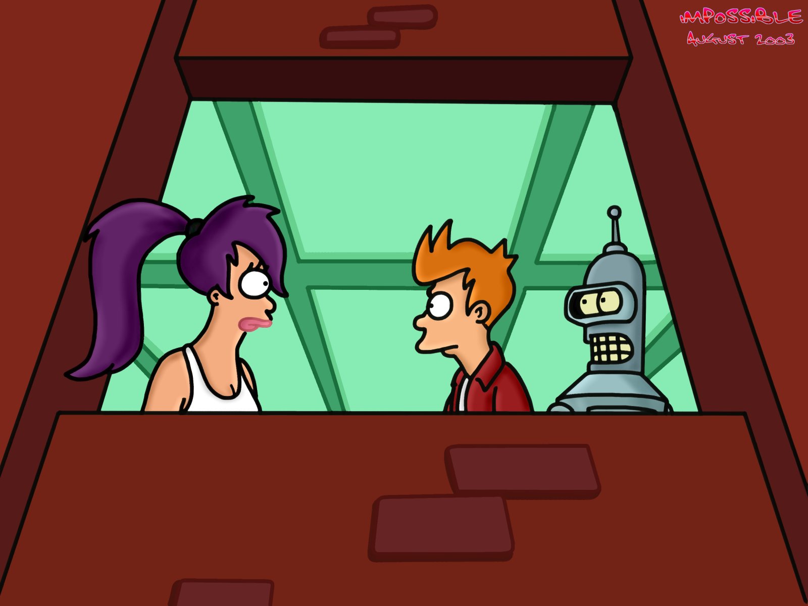 Download Bender (Futurama) Fry (Futurama) Leela (Futurama) TV Show ...