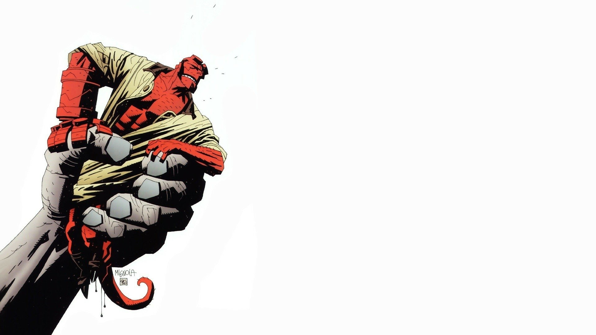 Download Comic Hellboy HD Wallpaper