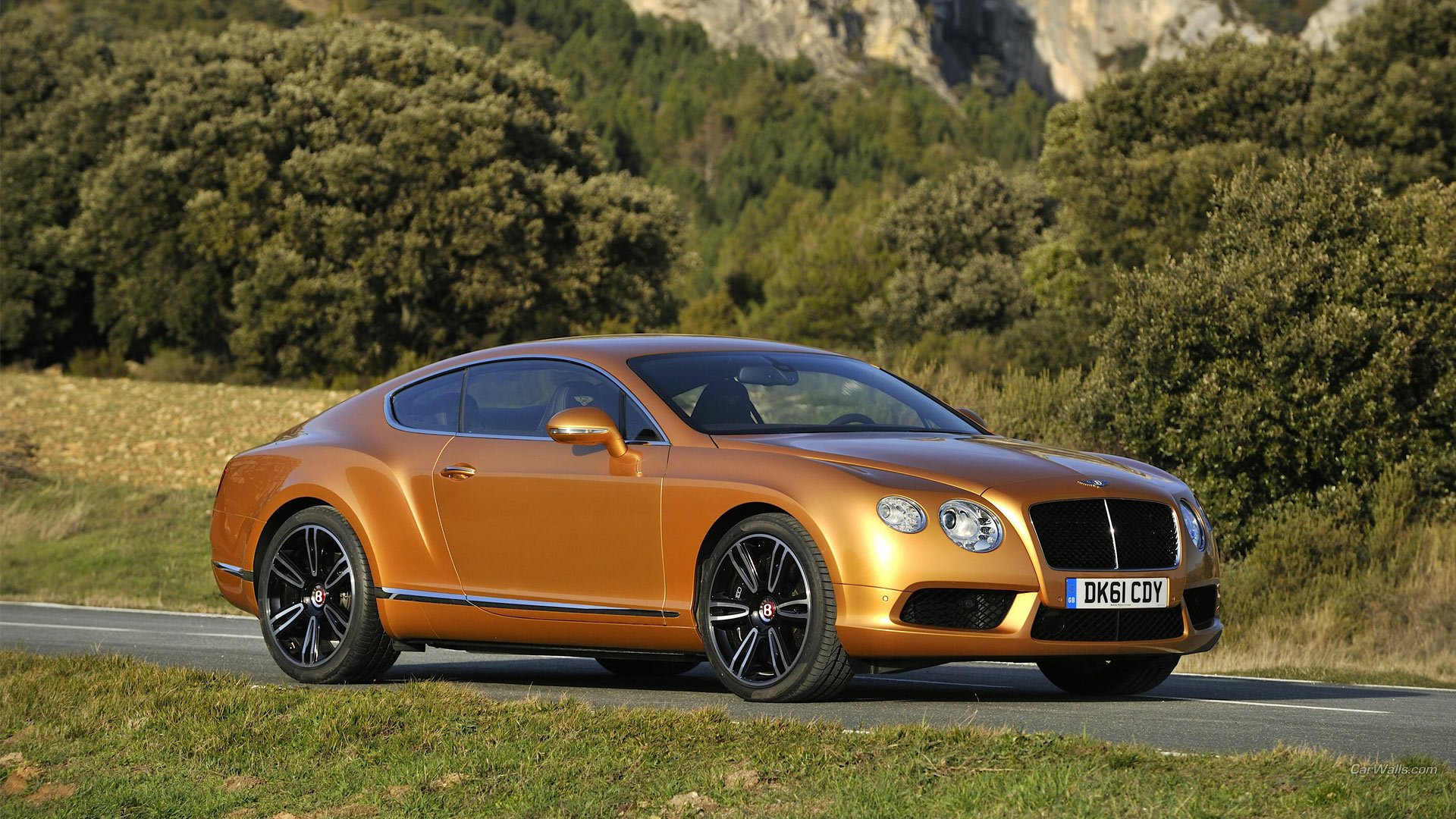 Download Car Brown Car Coupé Fastback Grand Tourer Vehicle Bentley ...