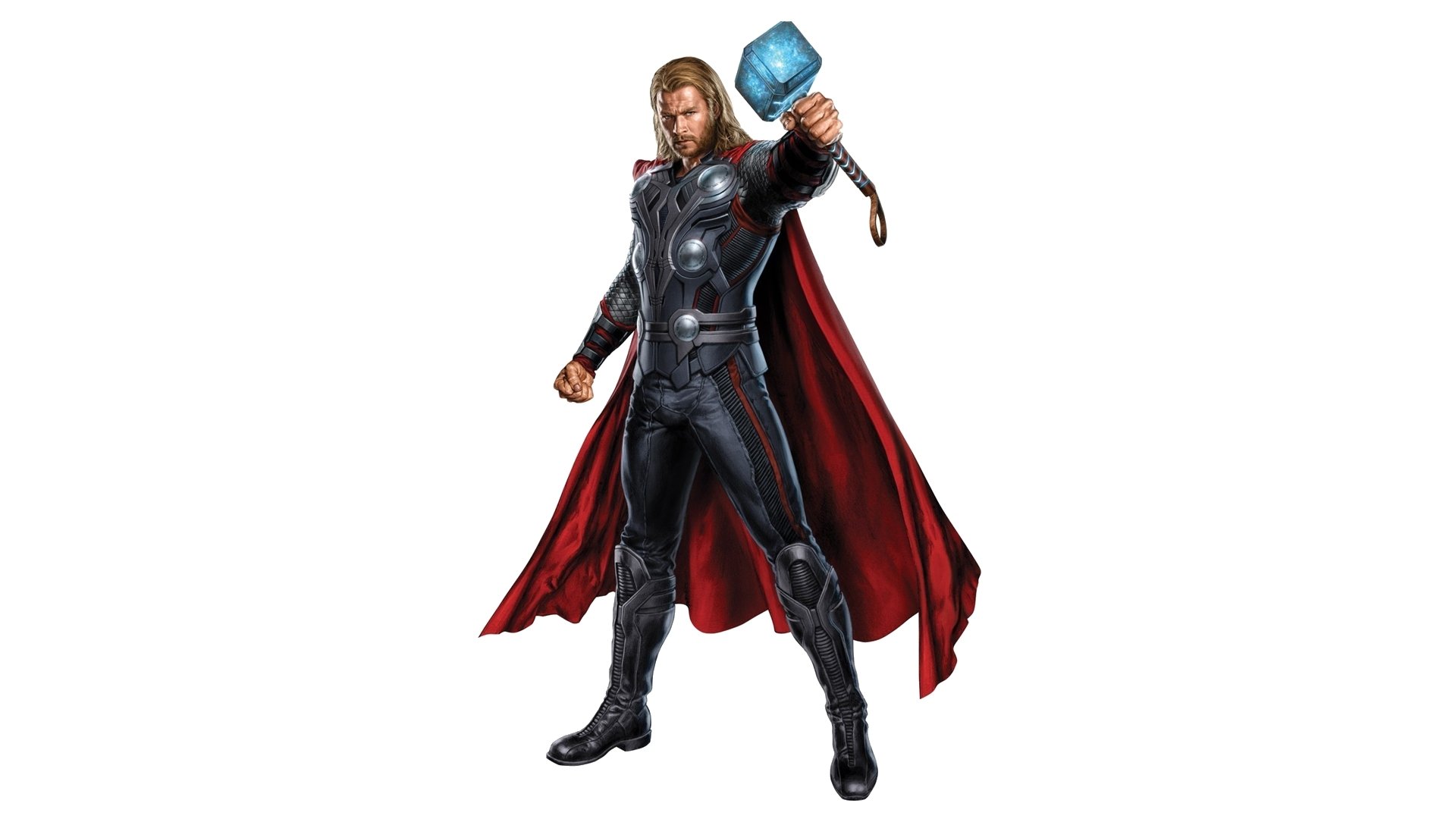 Thor Strikes: HD Avengers Comic Wallpaper | 1920x1080 | Wallpaper Abyss