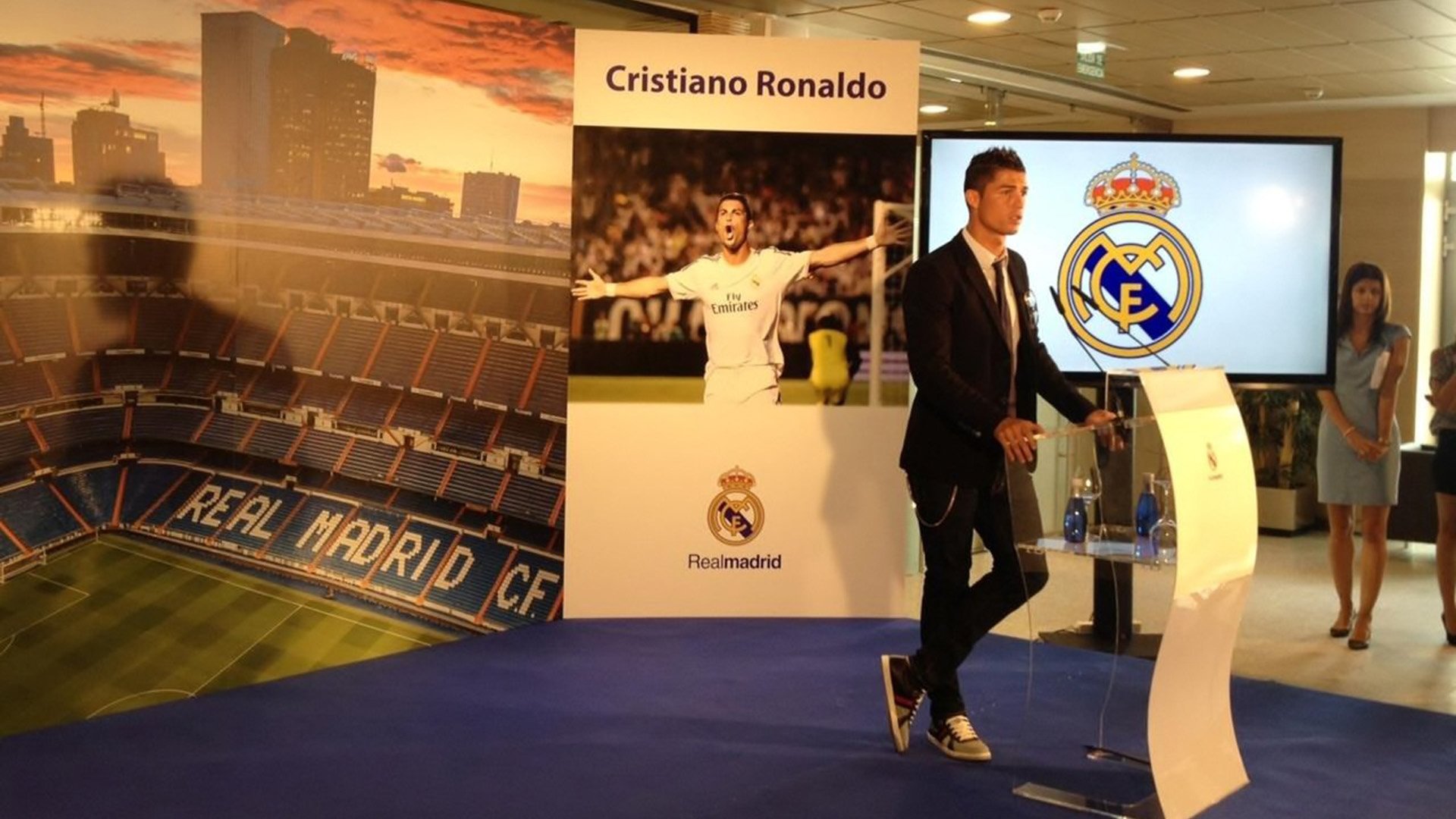 Cristiano Ronaldo: Real Madrid C.F. HD Wallpaper