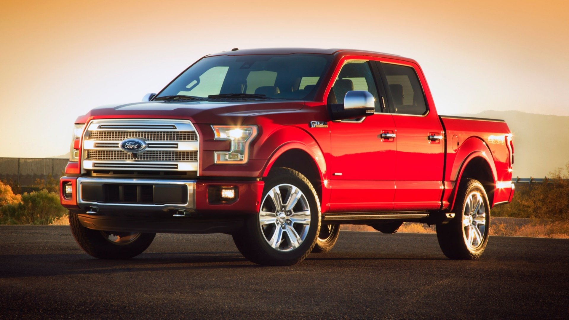 Download Vehicle 2015 Ford F-150 HD Wallpaper