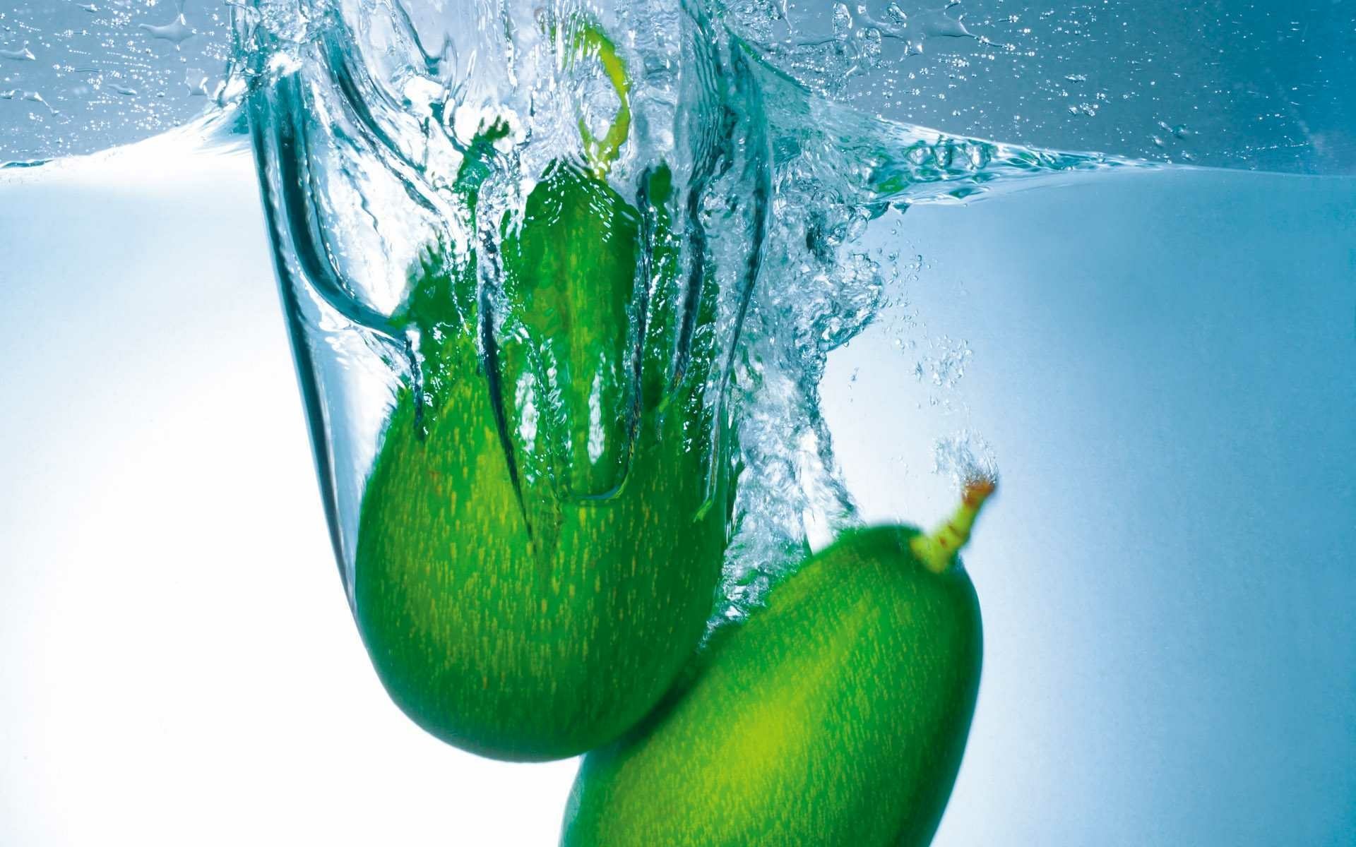 Fresh Avocado Splash - HD Fruit Wallpaper Delight