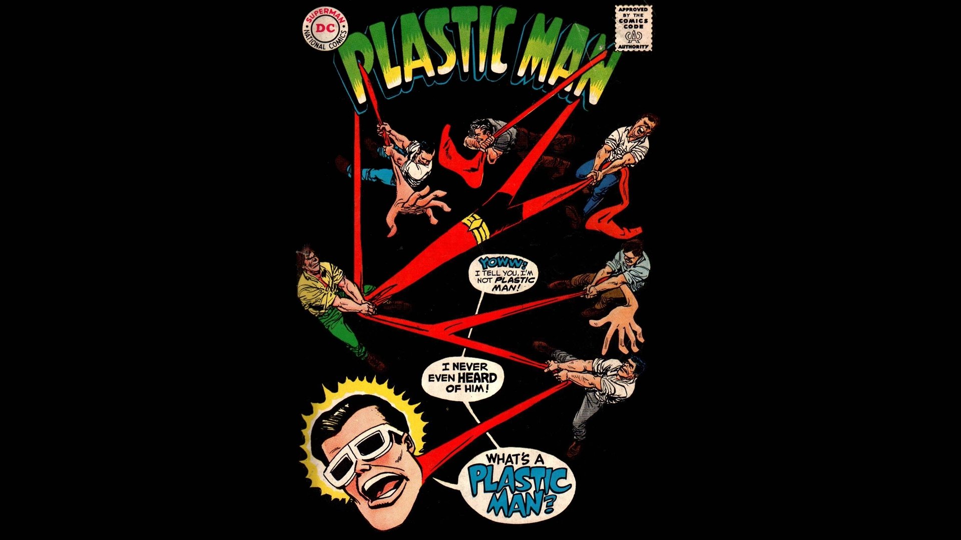 Download Comic Plastic Man HD Wallpaper