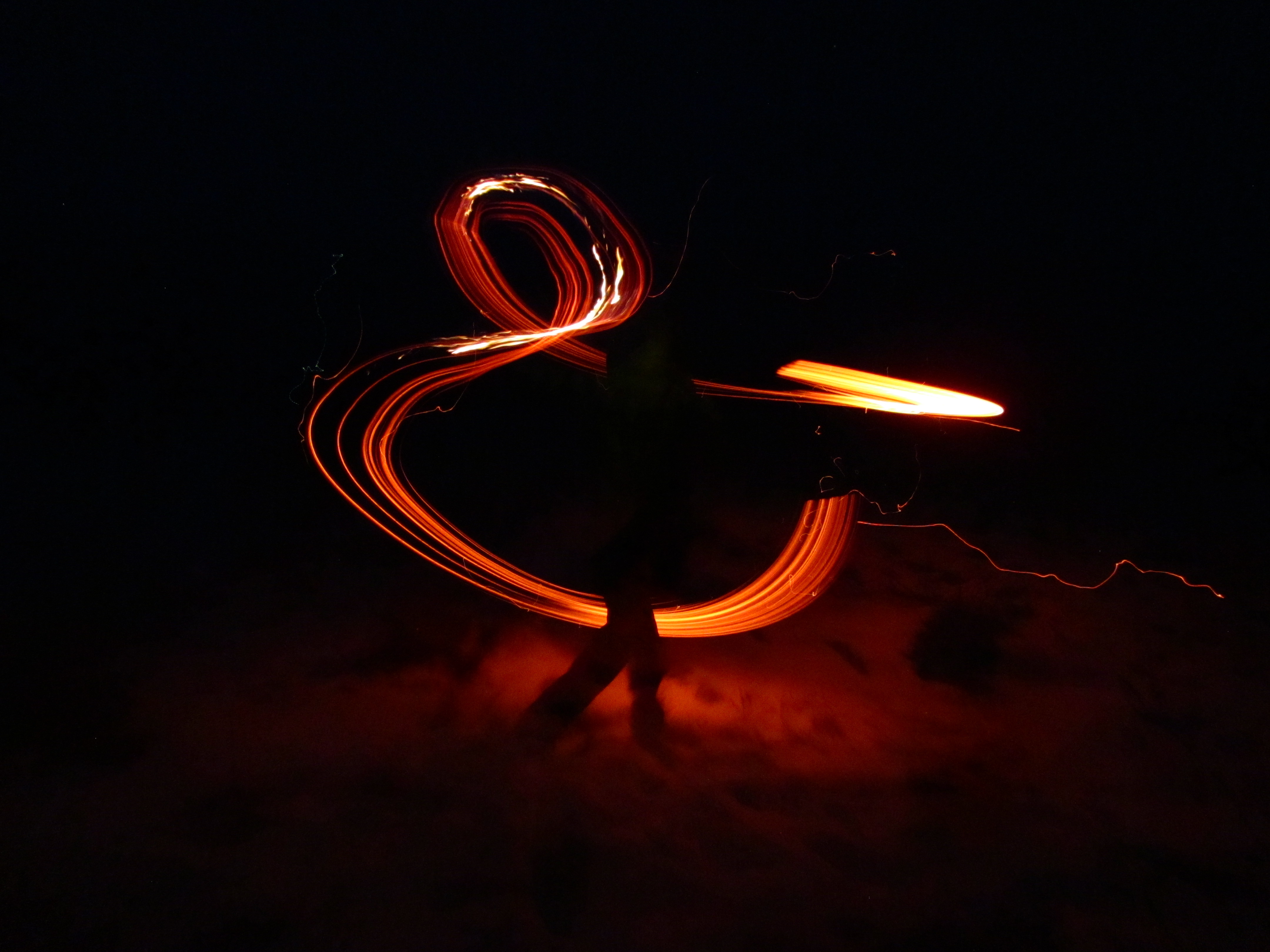 Photography Fire juggling 4k Ultra HD Wallpaper by Vergilius