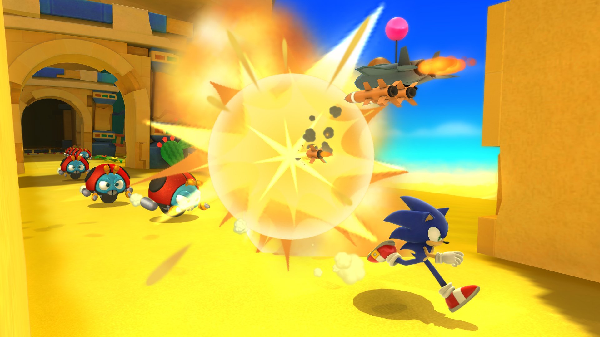 Sonic Lost World HD Wallpaper: Action-Packed Adventure Blast