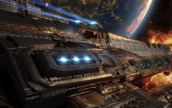 [400+] Spaceship 4k Wallpapers