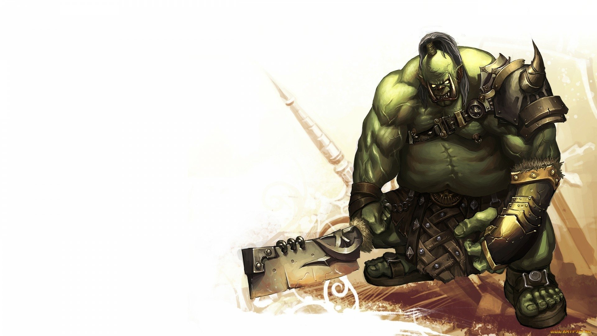 Download Fantasy Orc HD Wallpaper by Han, Park
