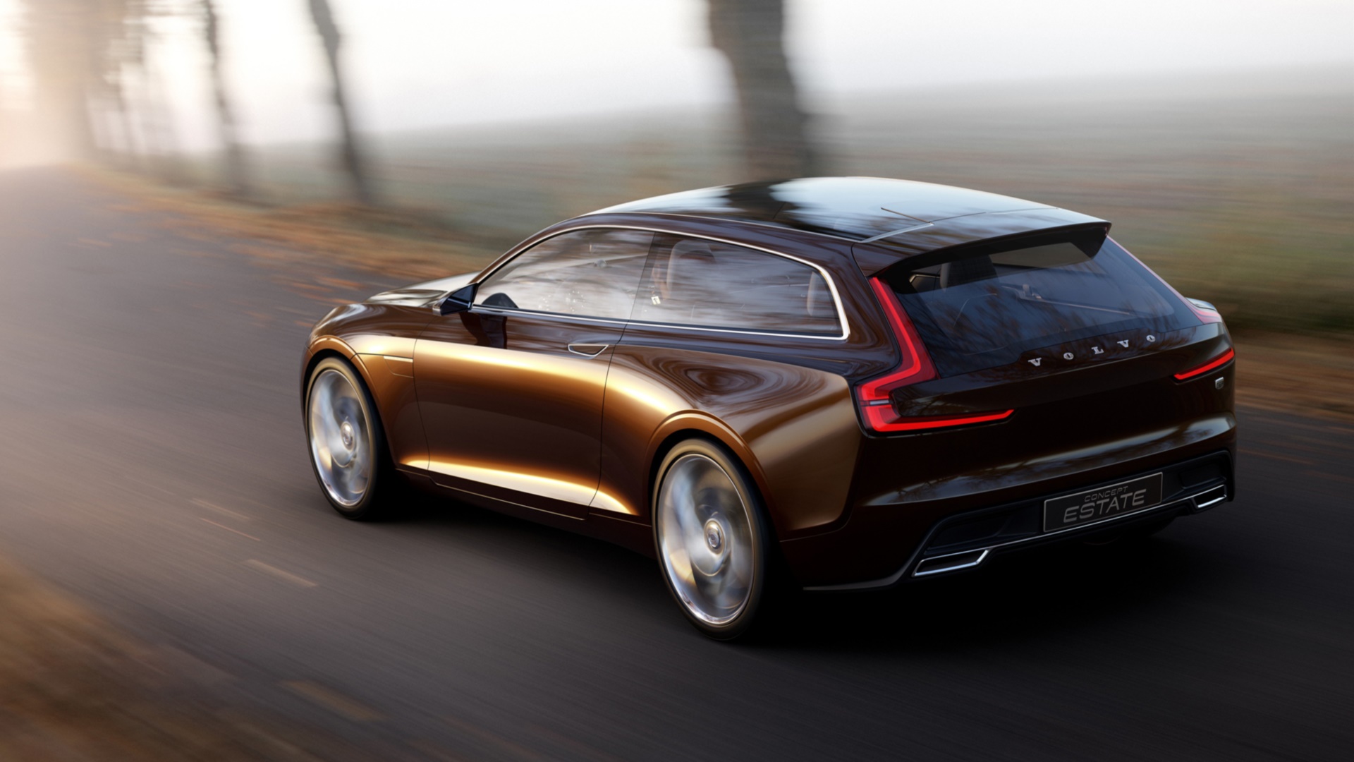 Download Vehicle Volvo Estate Concept HD Wallpaper