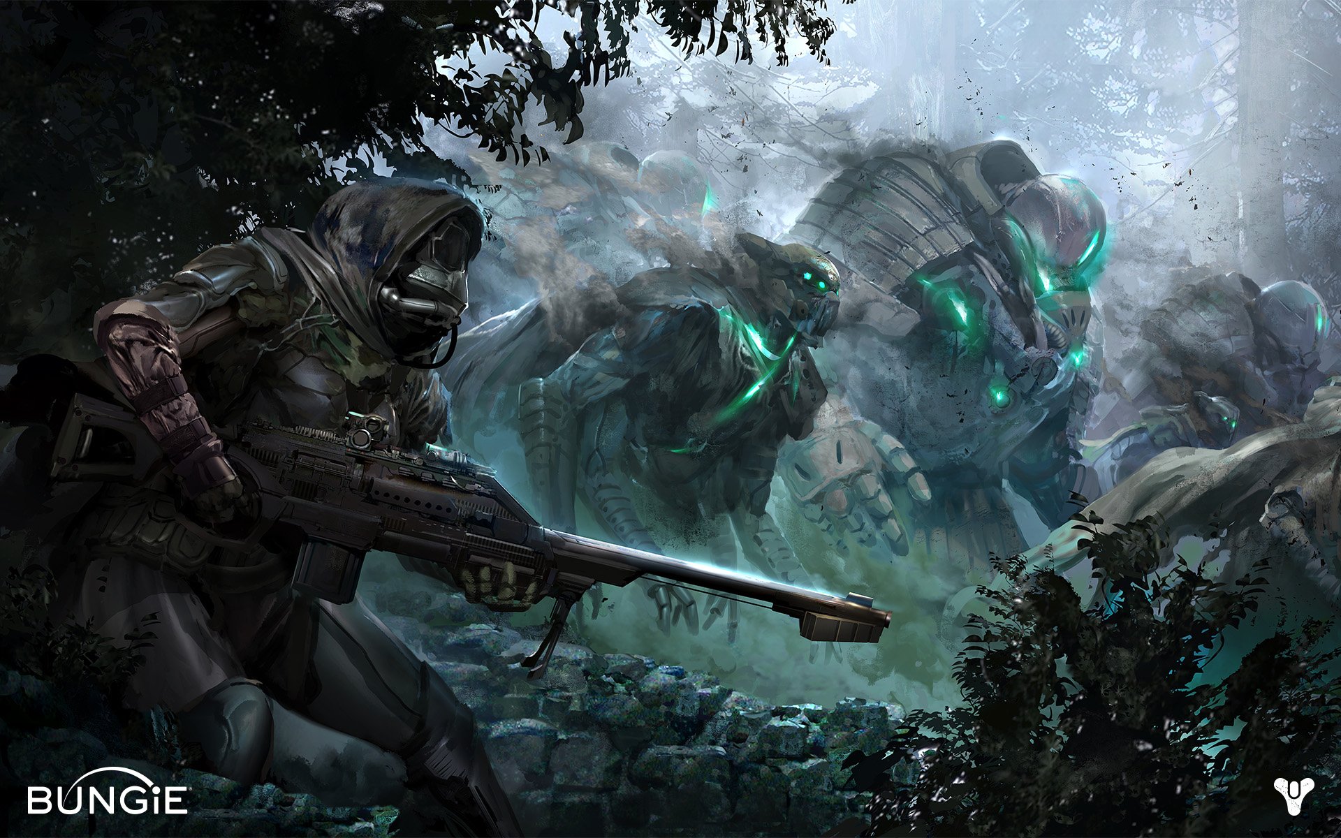 Destiny HD Wallpaper: Epic Battles in a Daring Universe