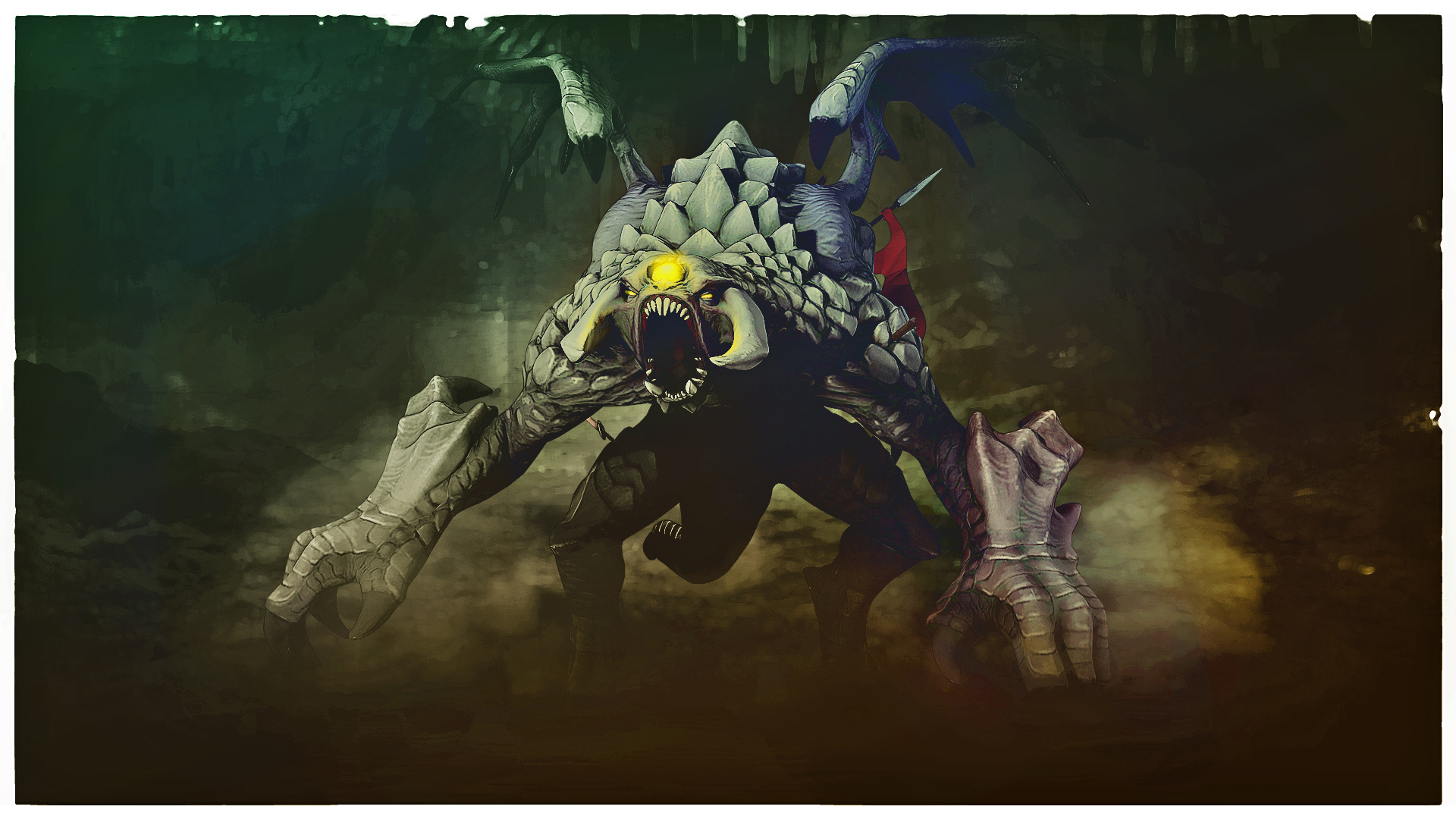 Roshan Dota 2 Desktop Wallpaper