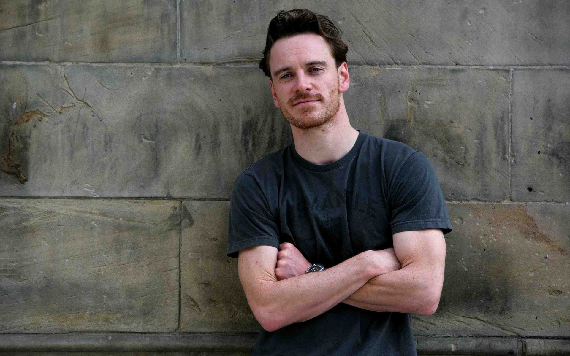 Download Irish Actor Celebrity Michael Fassbender HD Wallpaper