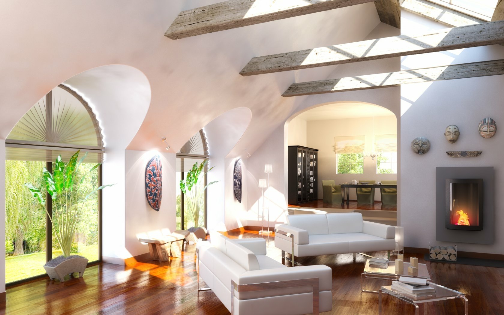 Download Man Made Room Wallpaper