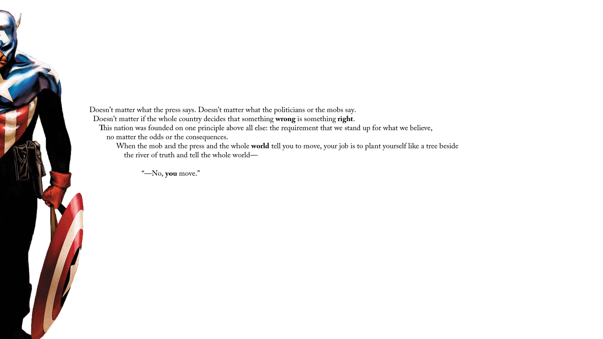 Captain America HD Comic Hero Wallpaper – Bold and Inspiring