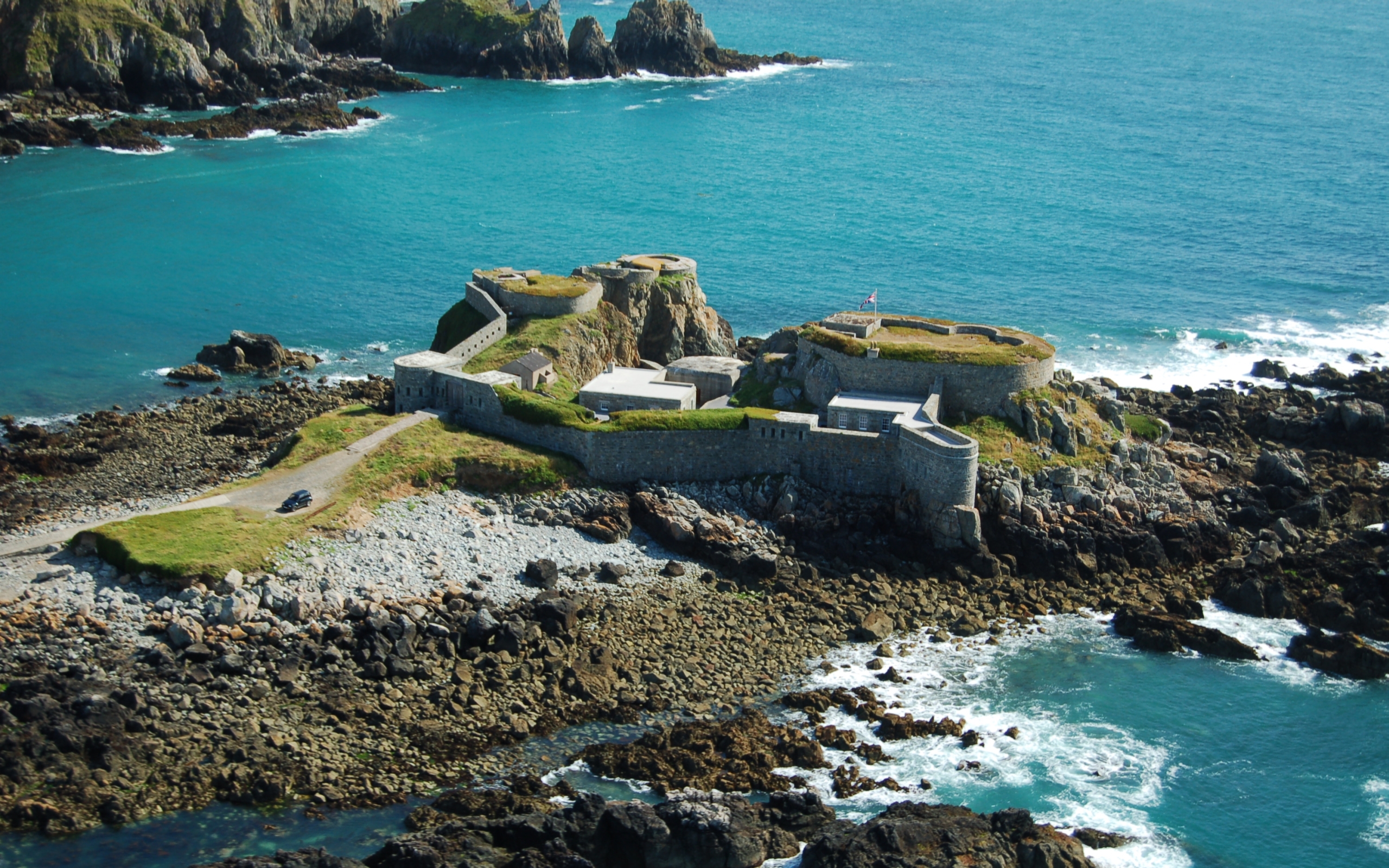 Man Made Fort Clonque HD Wallpaper
