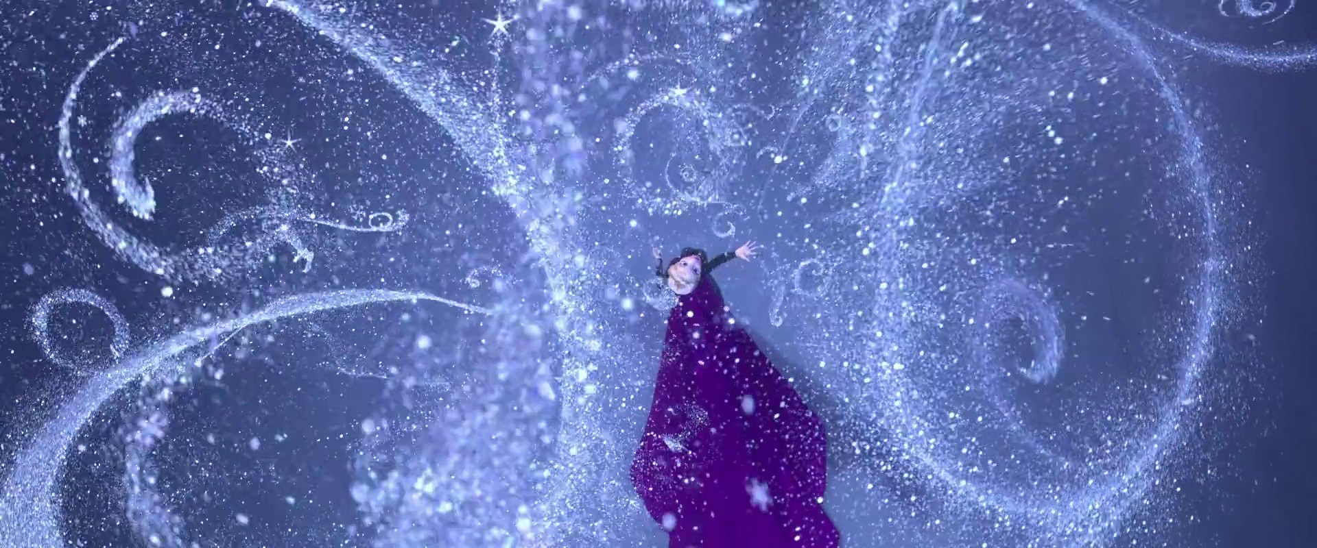 Elsa's Magical Moment - HD Wallpaper from Frozen