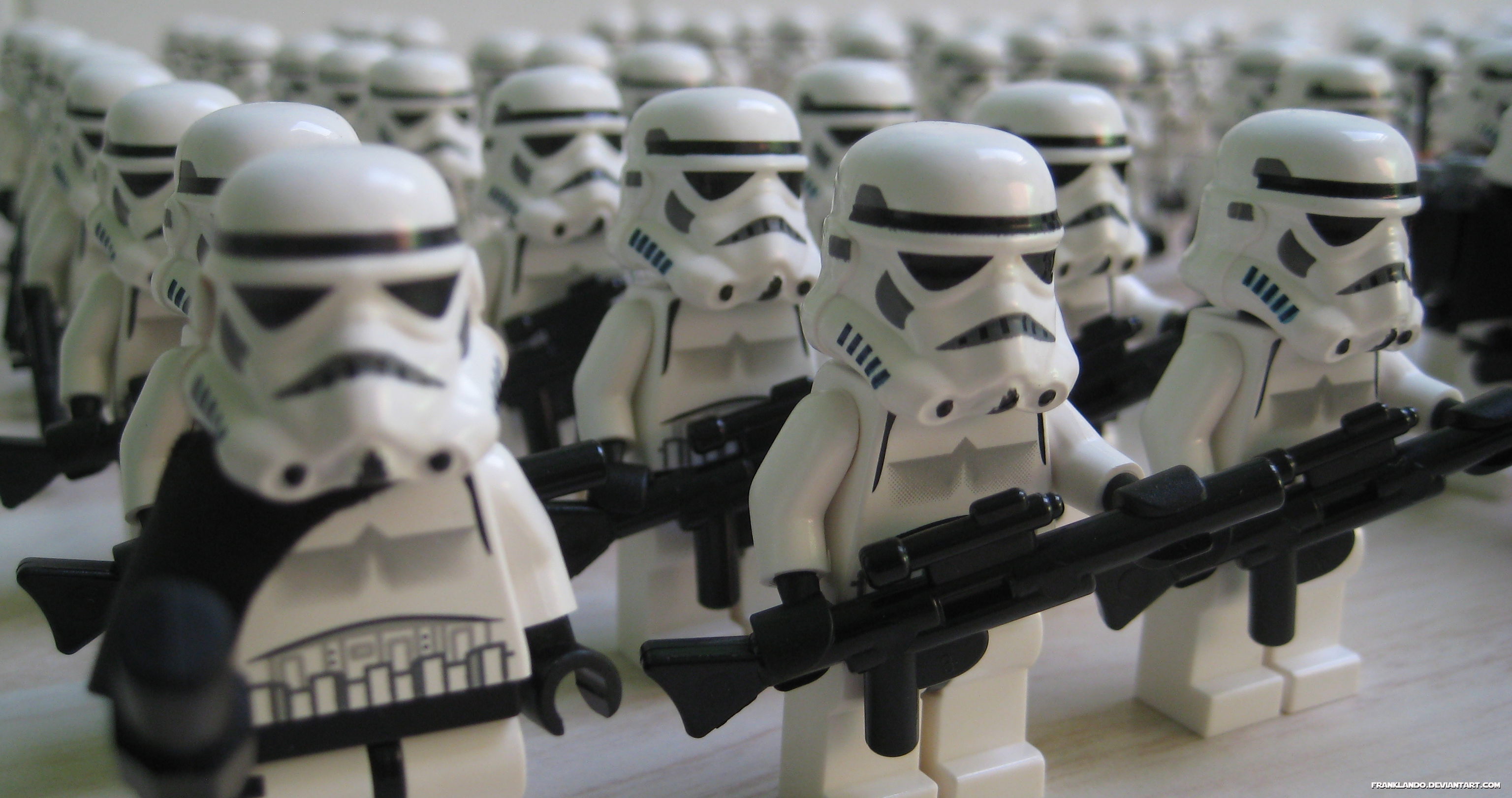 Epic LEGO Stormtrooper Army HD Wallpaper Showcase by franklando