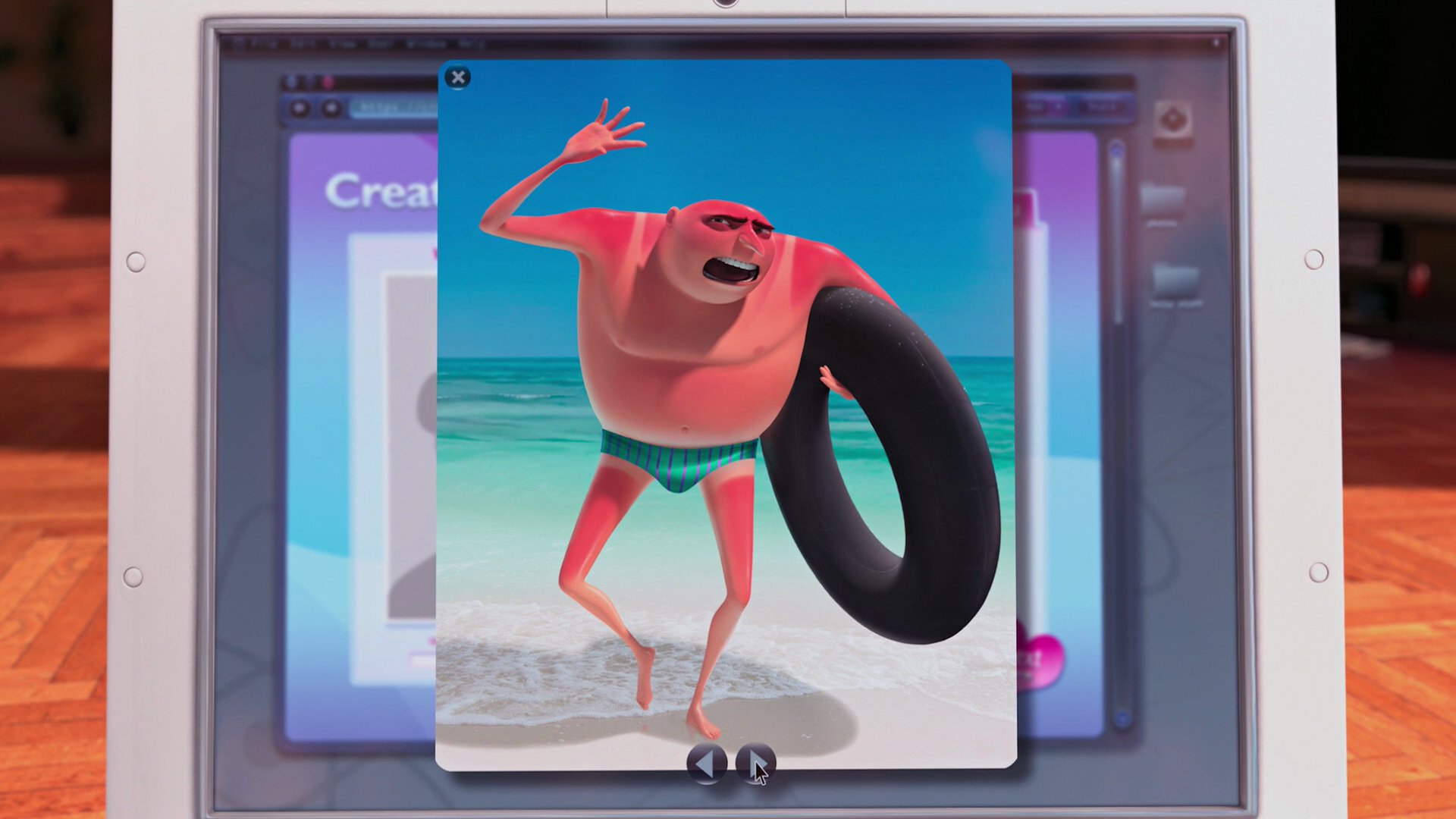 Gru's Beach Vibes – HD Wallpaper from Despicable Me 2