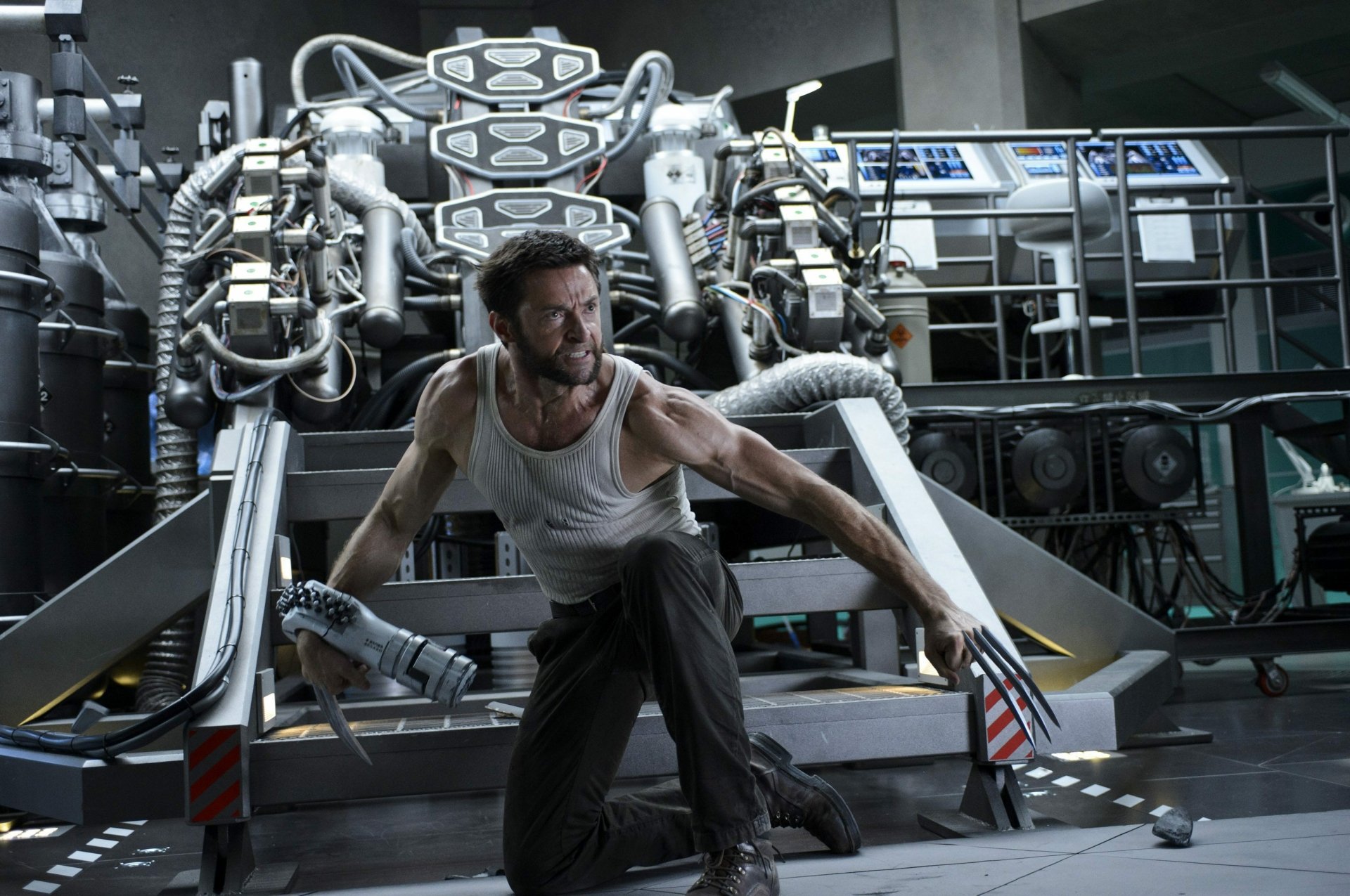 The Wolverine HD Wallpaper: Intense Action Scene from the Movie