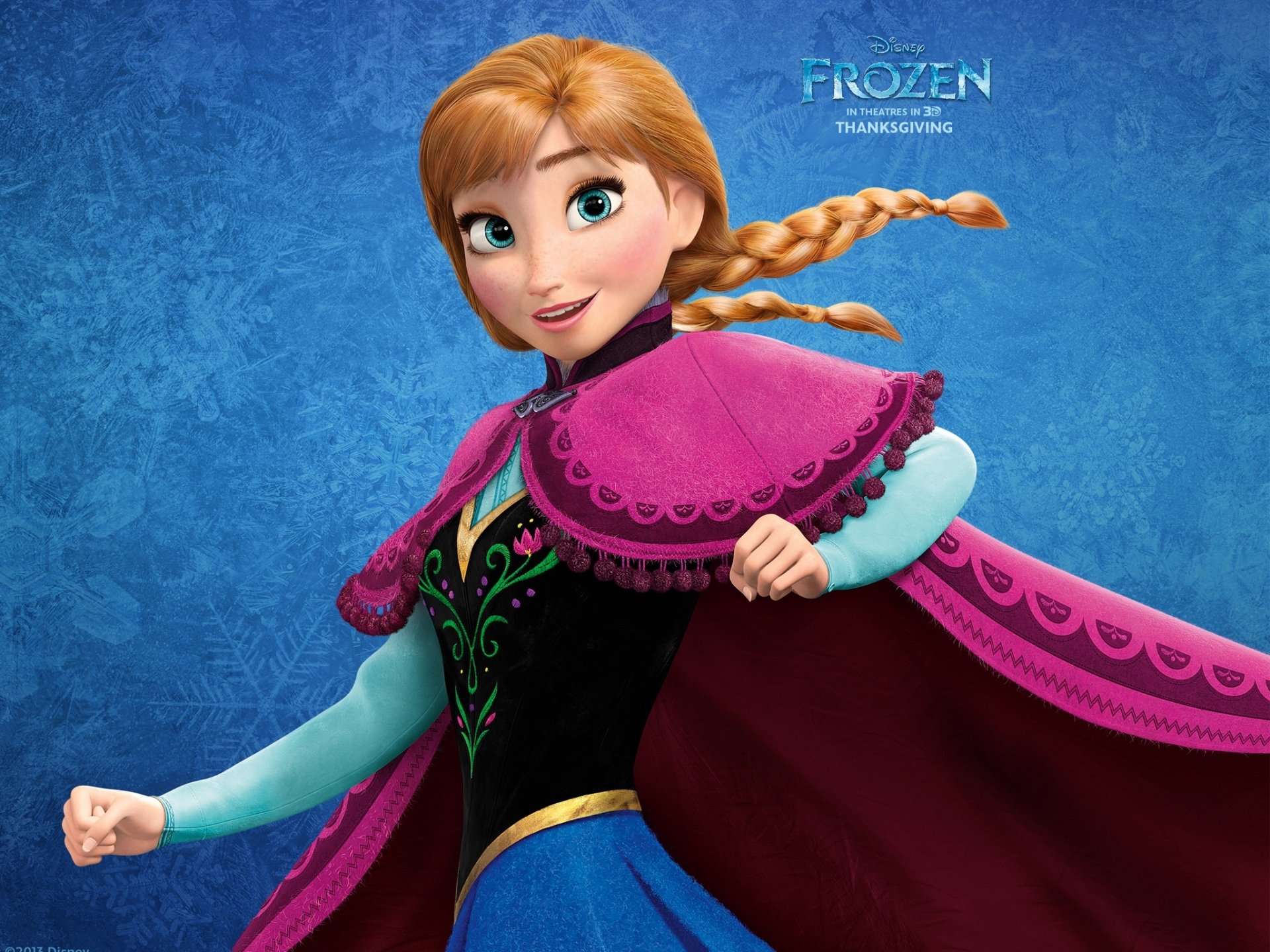 Anna from Frozen HD Wallpaper