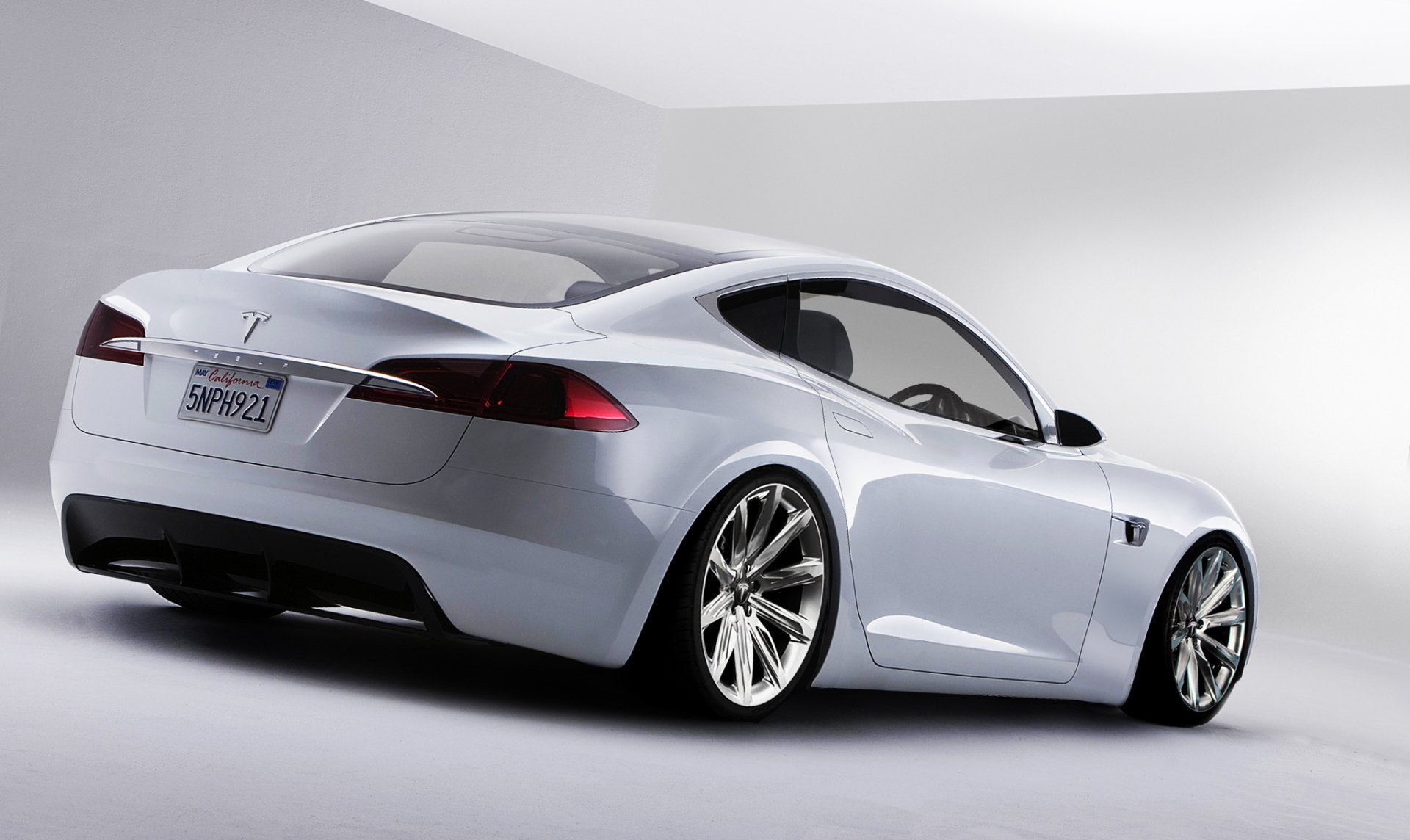 Tesla Luxury Electric Vehicle HD Wallpaper